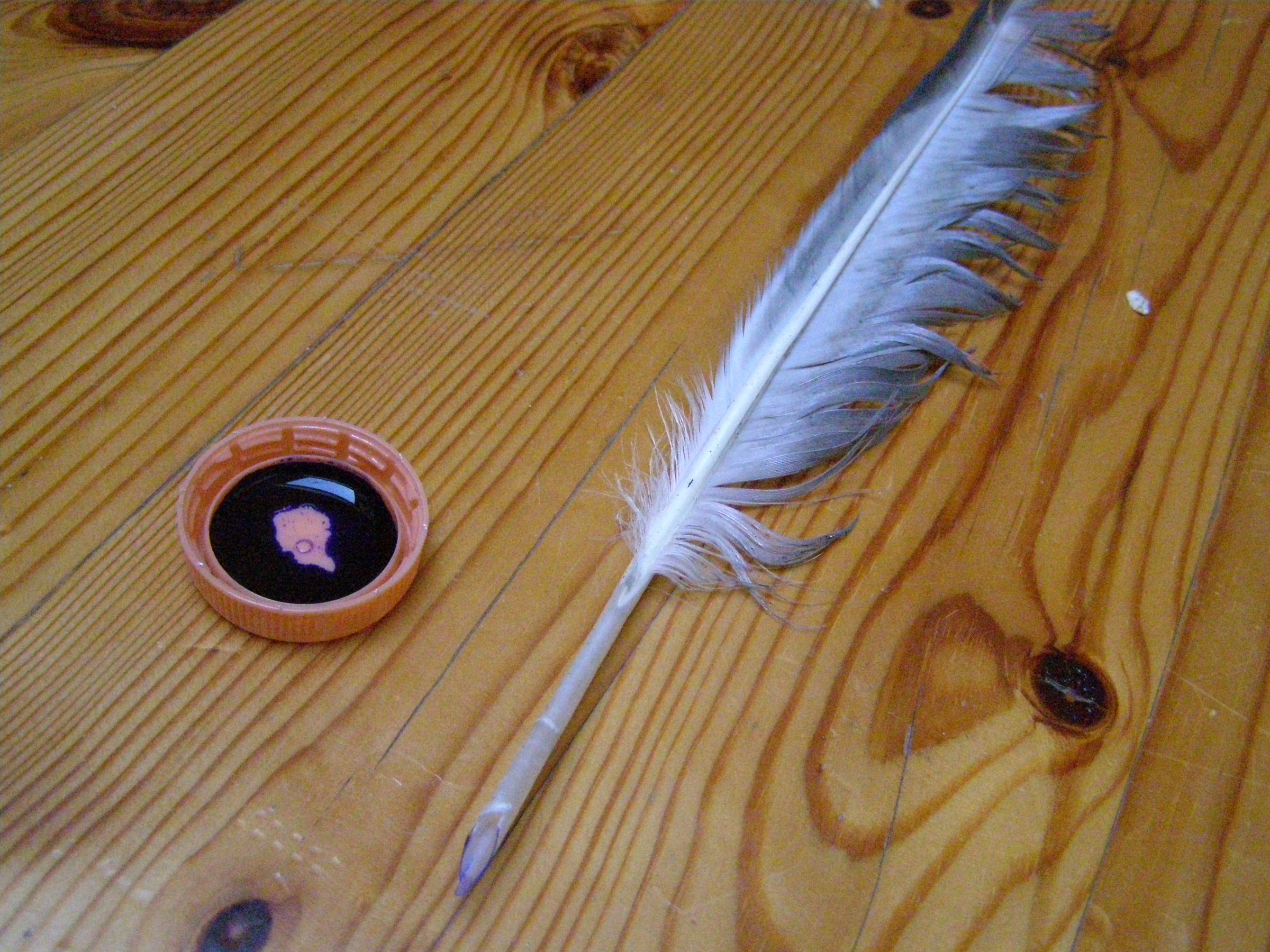 How to Make a Feather Quill (2 Ways) - Instructables