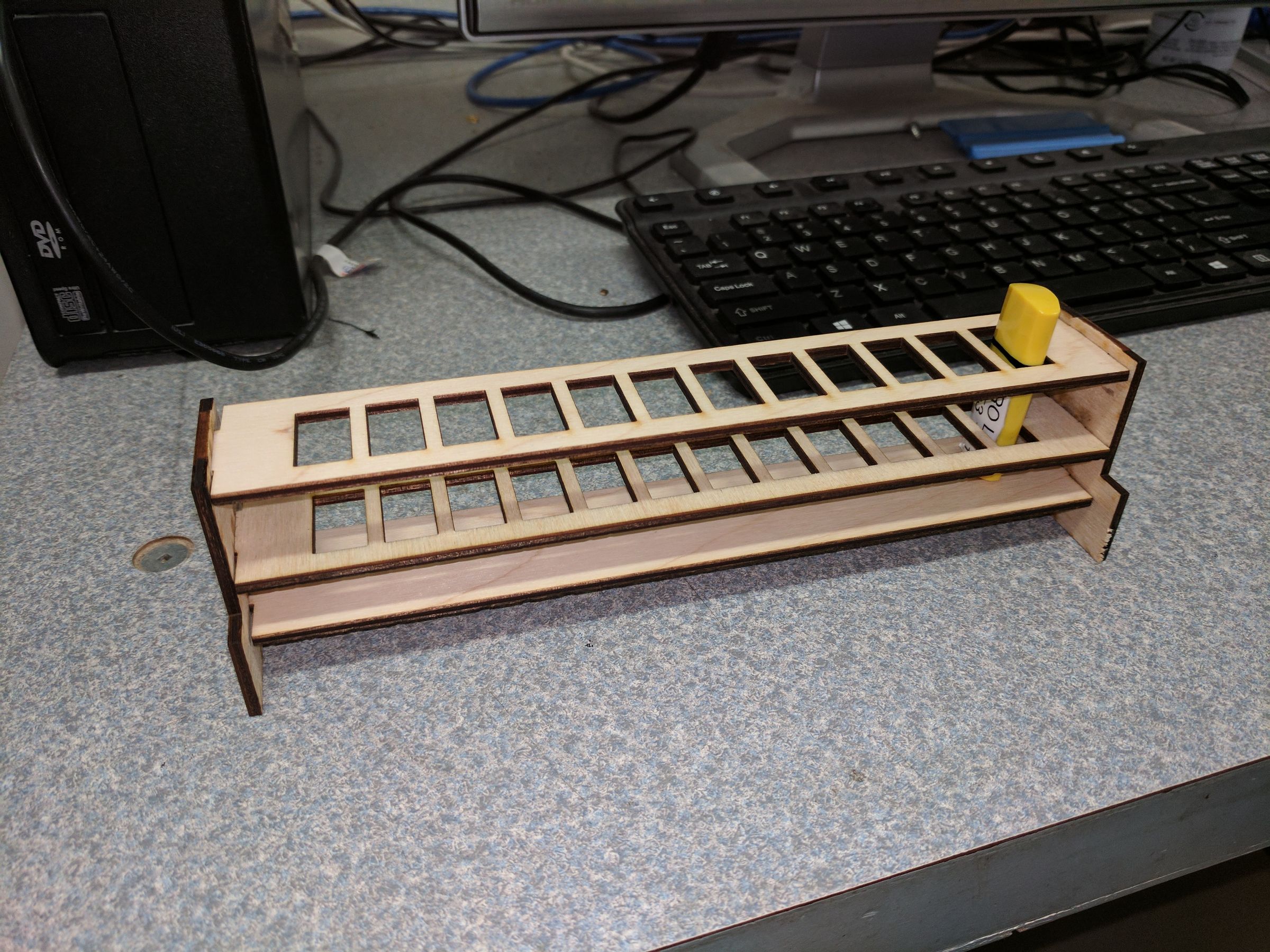 Laser Cut USB Thumb Drive Holder : 4 Steps (with Pictures) - Instructables