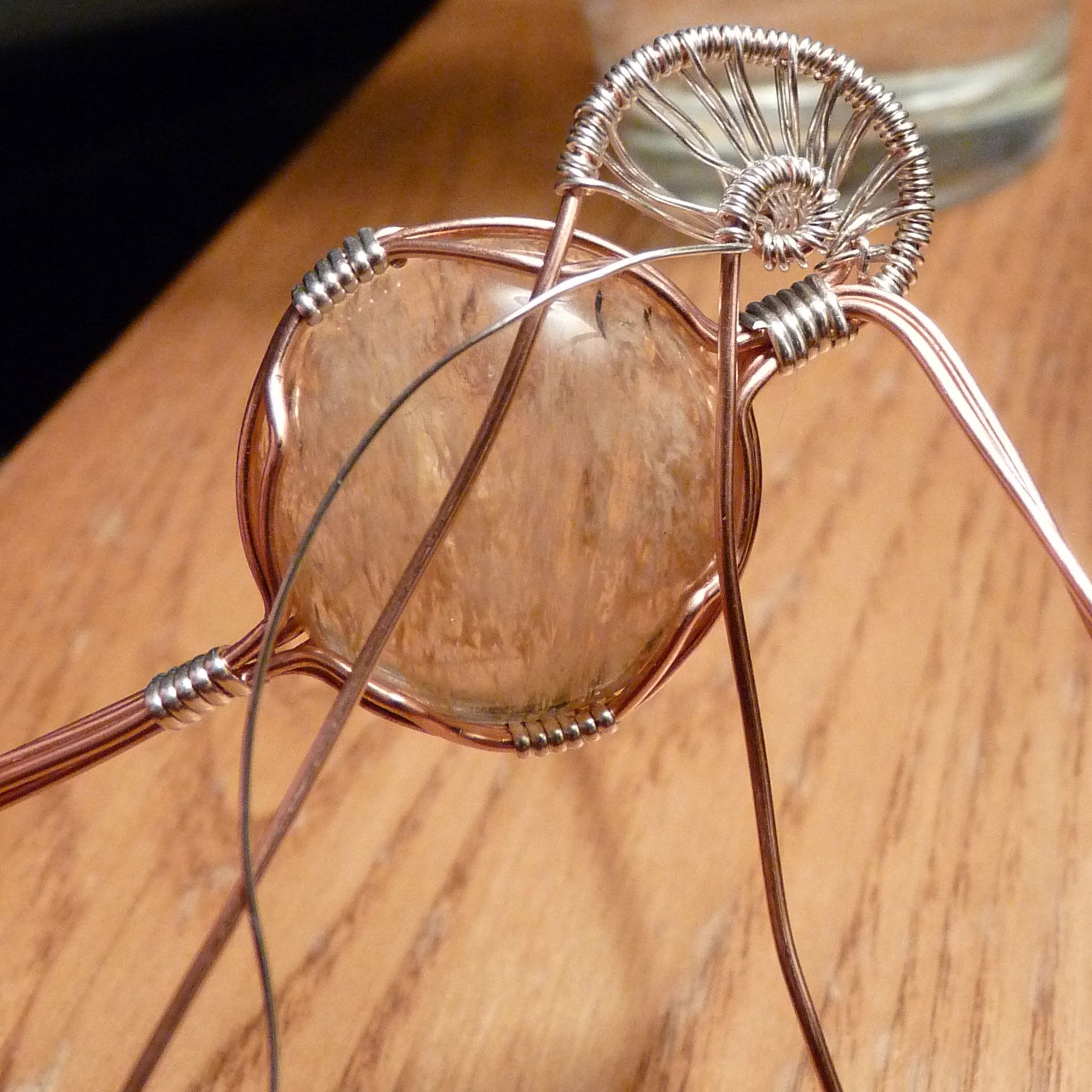 Amazing Wire Weave Pendant : 22 Steps (with Pictures) - Instructables