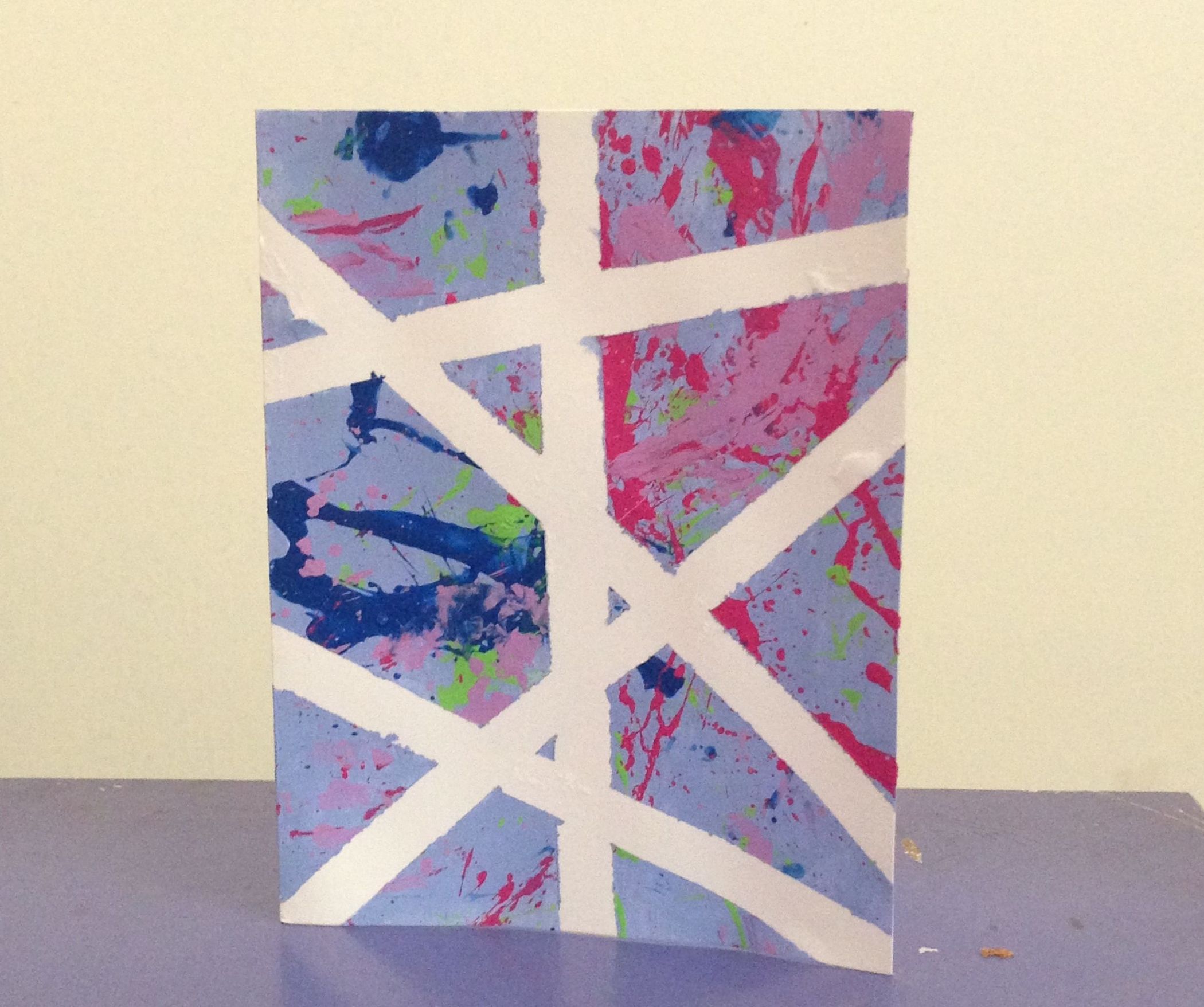Splatter Card Using Balloons : 6 Steps (with Pictures) - Instructables