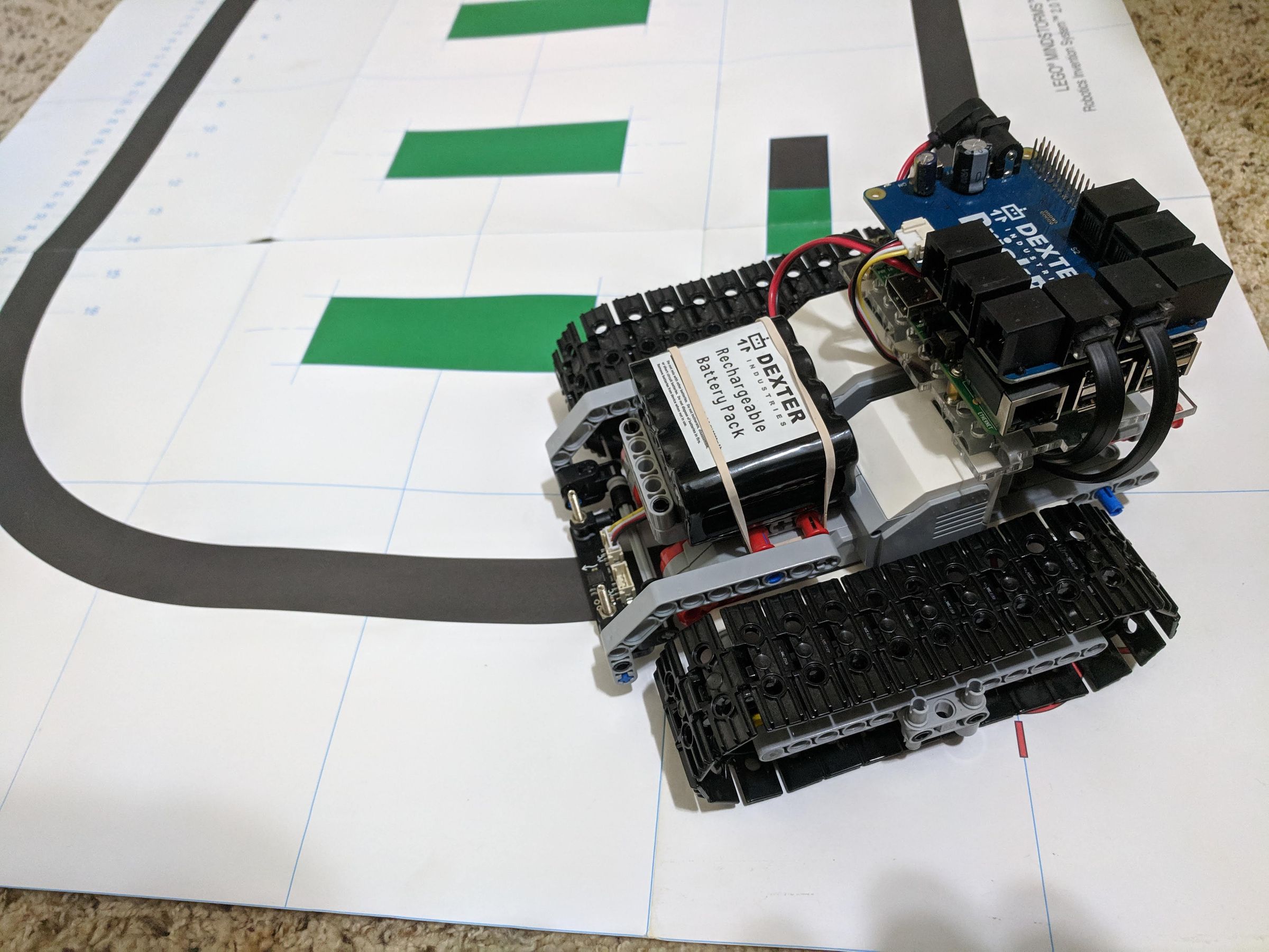 BrickPi3 Line Follower : 4 Steps - Instructables