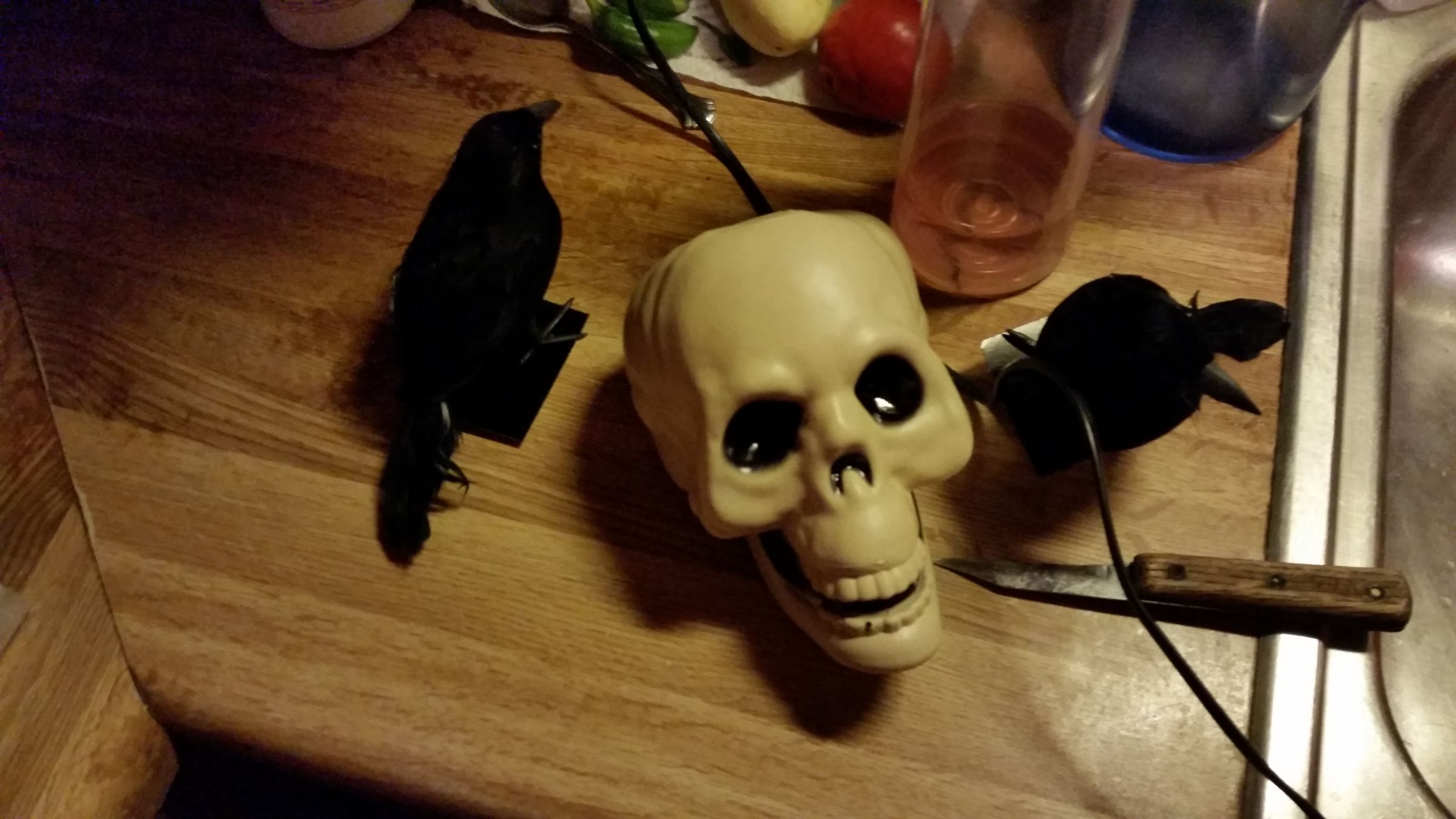 Bleeding Skull Punch Fountain : 7 Steps - Instructables