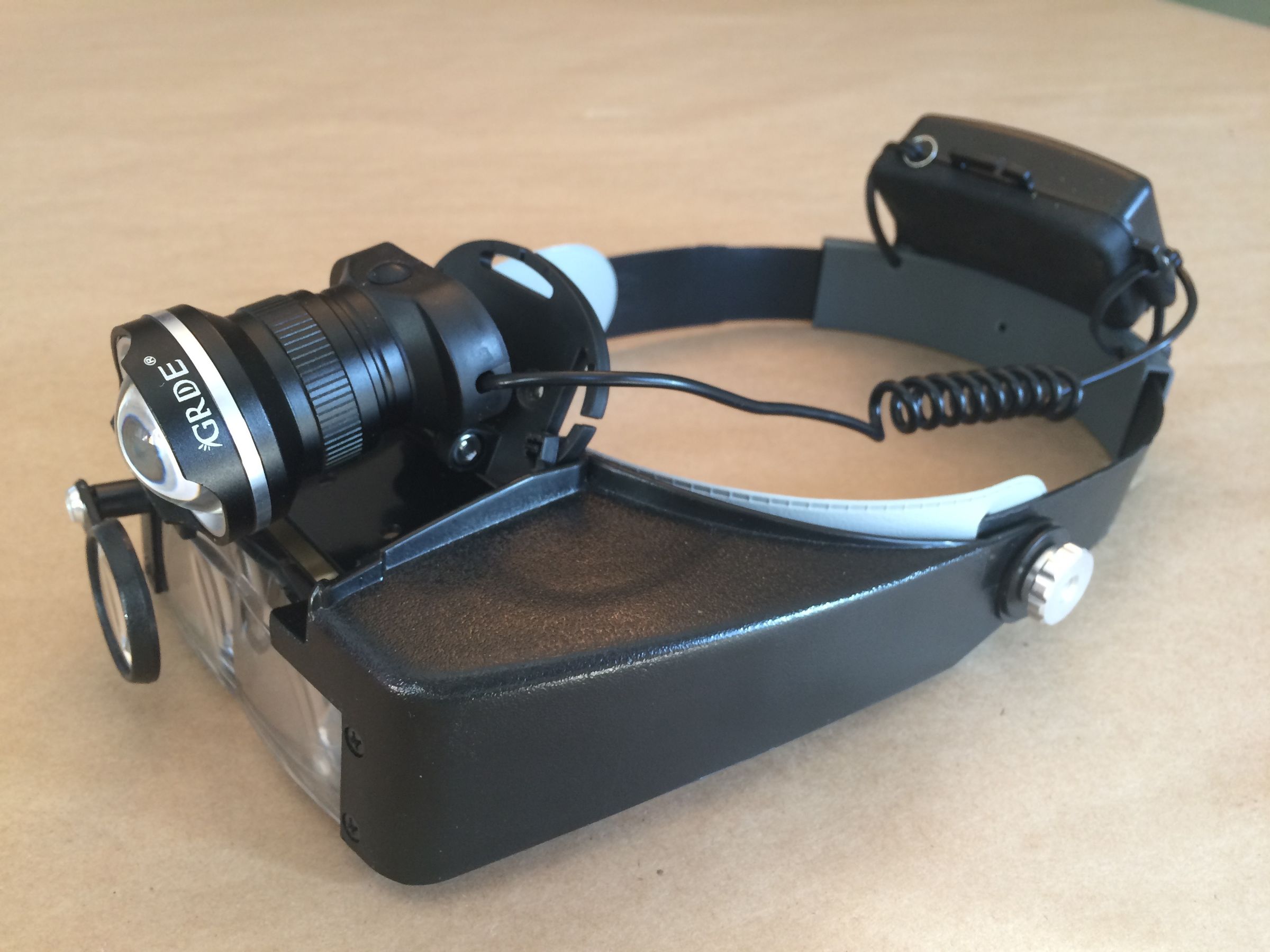 Cheap Bright Head-Mounted Magnifier : 8 Steps (with Pictures ...