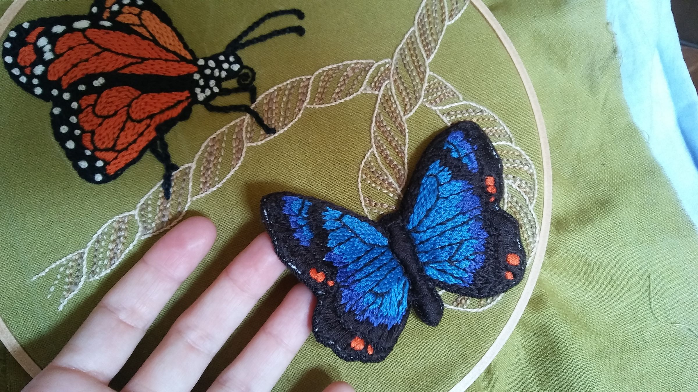 Finish a Hand-Embroidered Patch Like You Mean It : 5 Steps (with ...