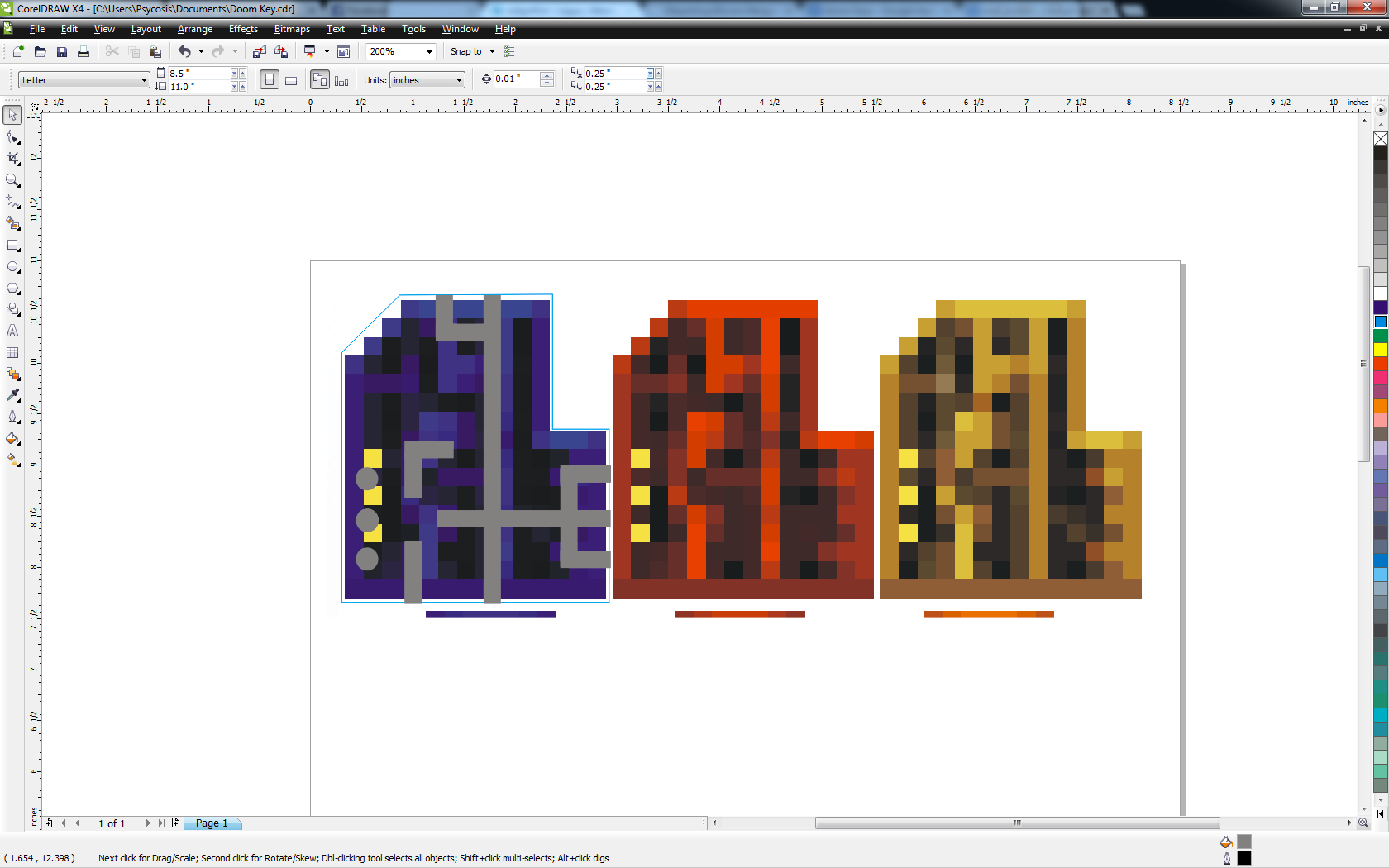 Blue DOOM Key - Memories From Childhood : 7 Steps (with Pictures ...
