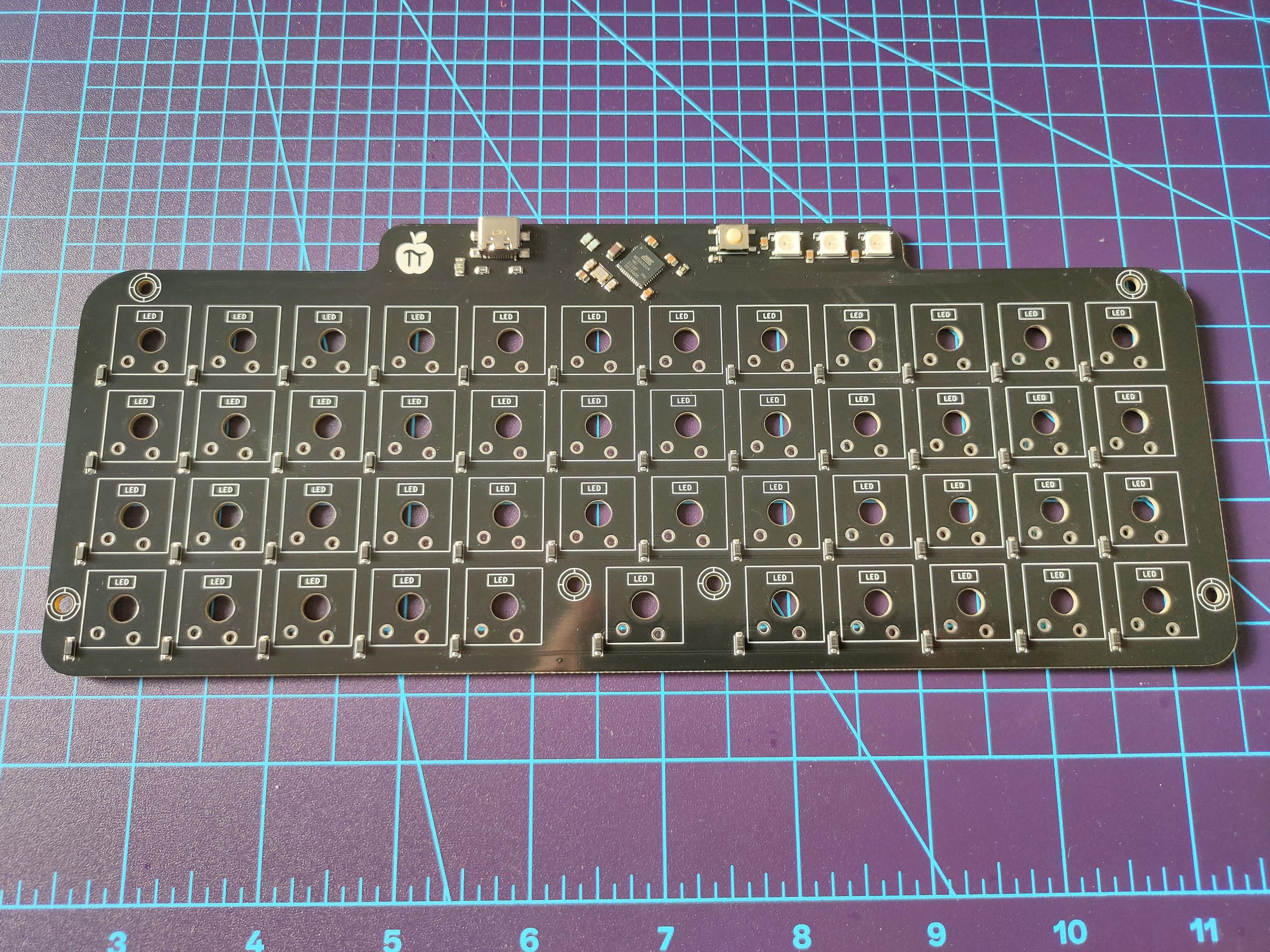 Micro Planck - 3D Printable Low-profile Ortholinear Mechanical Keyboard ...