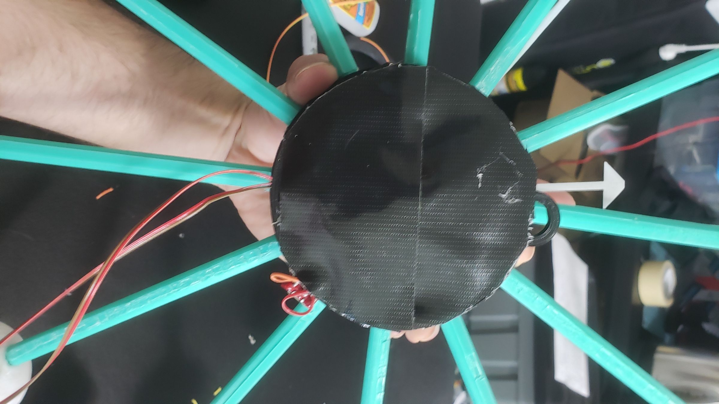 3D Printed Wall Clock With Kinetic Art and LEDs : 10 Steps (with ...