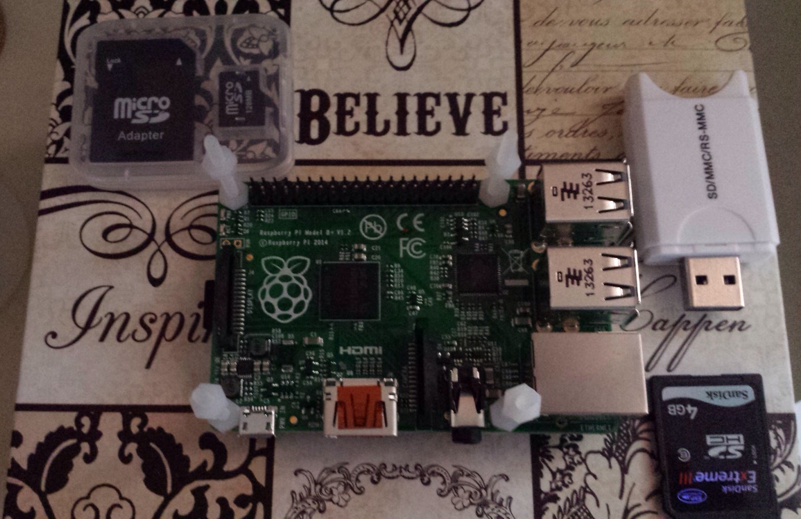 Raspberry Pi B Boot From Sd Card 5 Steps Instructables