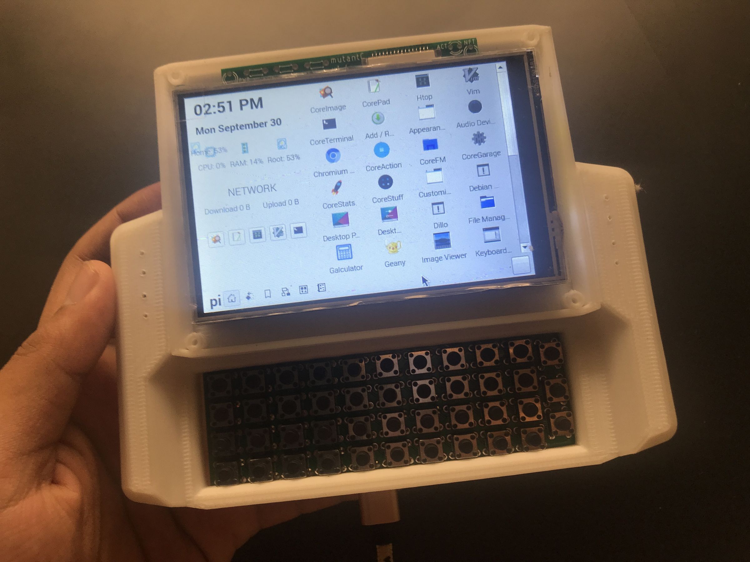 MutantC - an Easy to Build Raspberry Pi Handheld/UMPC : 9 Steps - Instructables