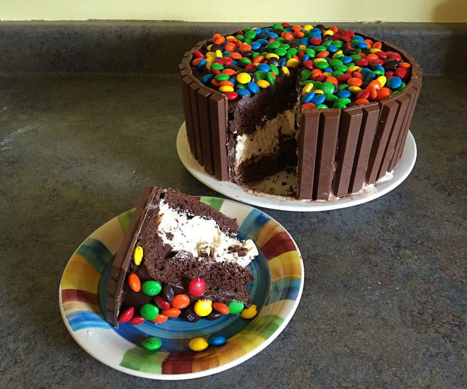 Chocolate Candy Ice Cream Cake : 6 Steps (with Pictures) - Instructables
