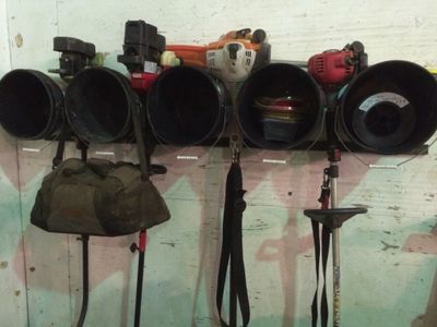 Weed Trimmer Storage From Three Gallon Buckets : 4 Steps (with Pictures ...