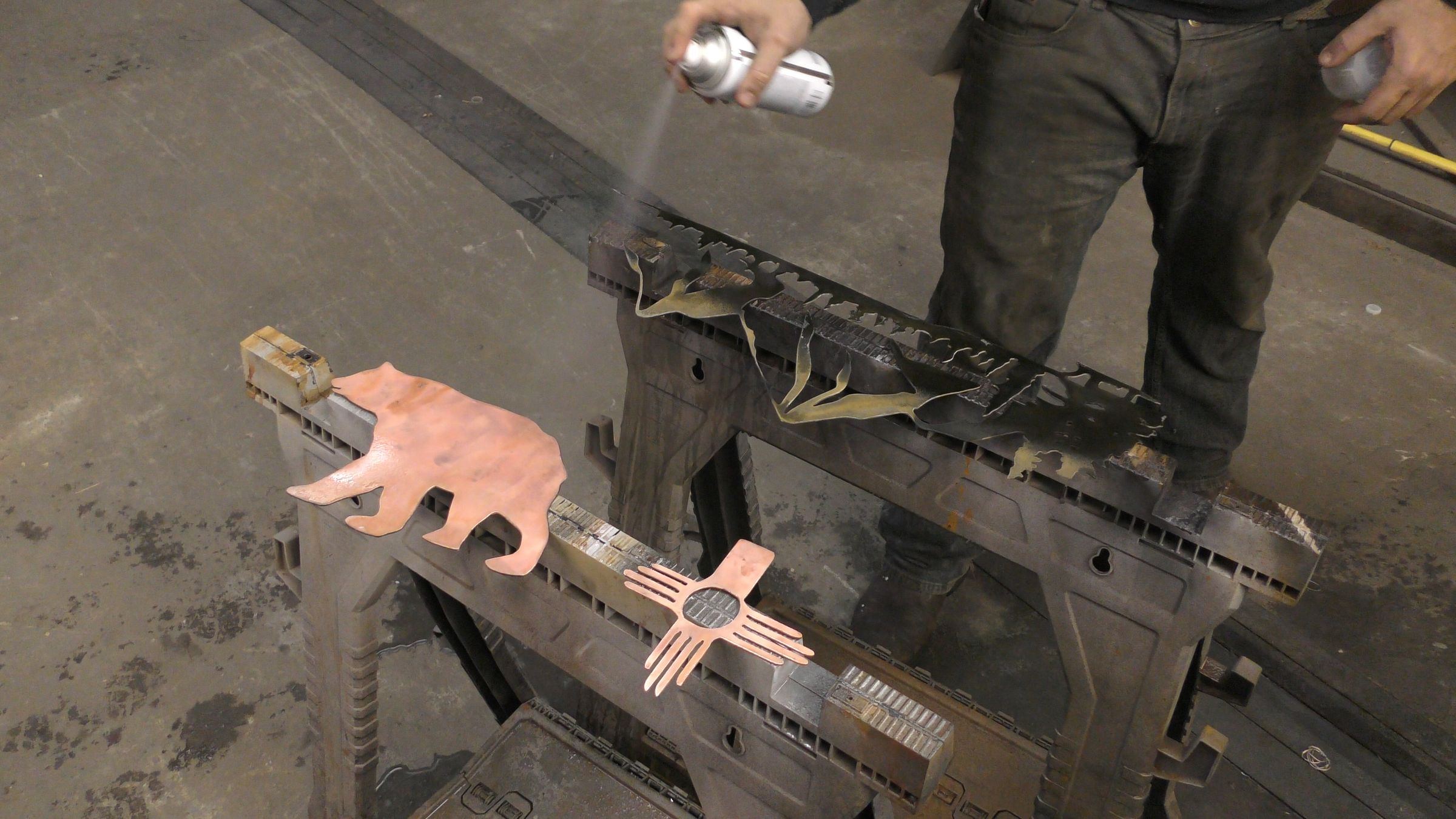 Steel Patina Sign With LEDs : 11 Steps - Instructables