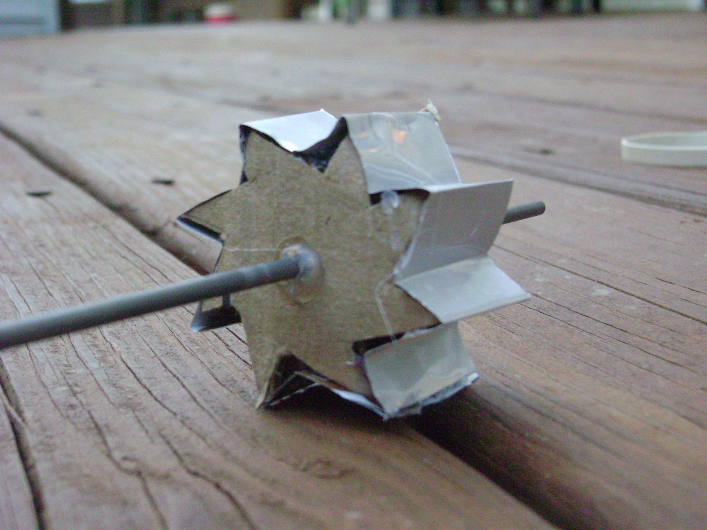 Cardboard Compressed Air Turbine : 4 Steps - Instructables