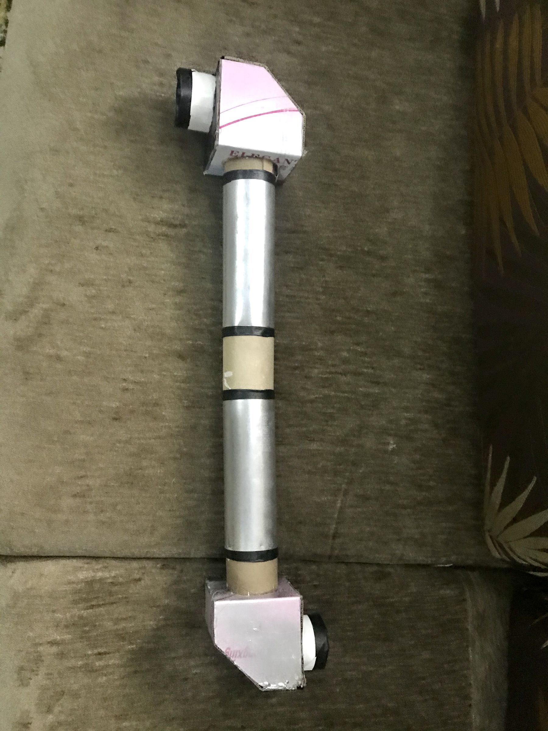 Cardboard Modular Periscope With Adjustable Height : 5 Steps ...