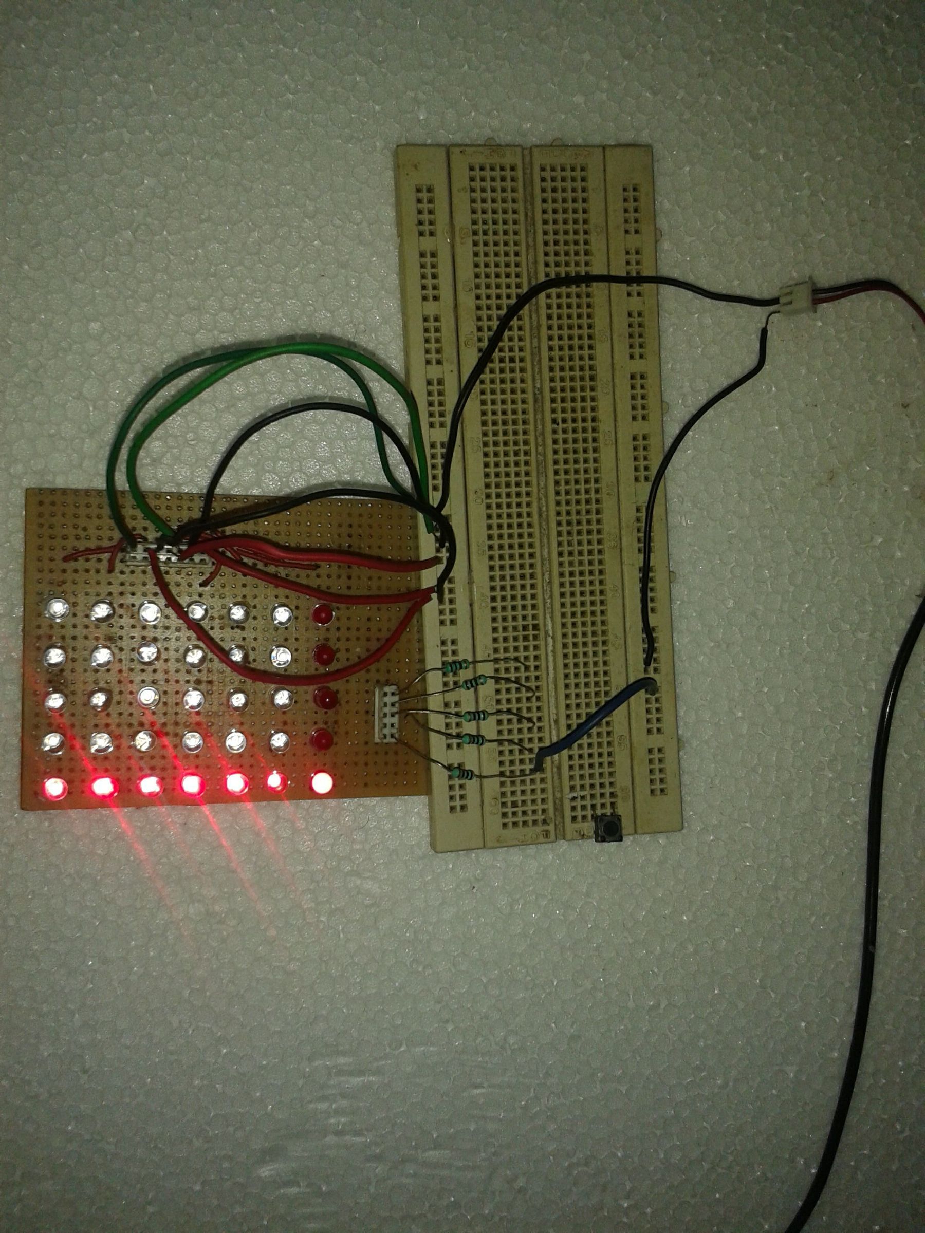DIY 5x7 LED Matrix Board : 8 Steps - Instructables