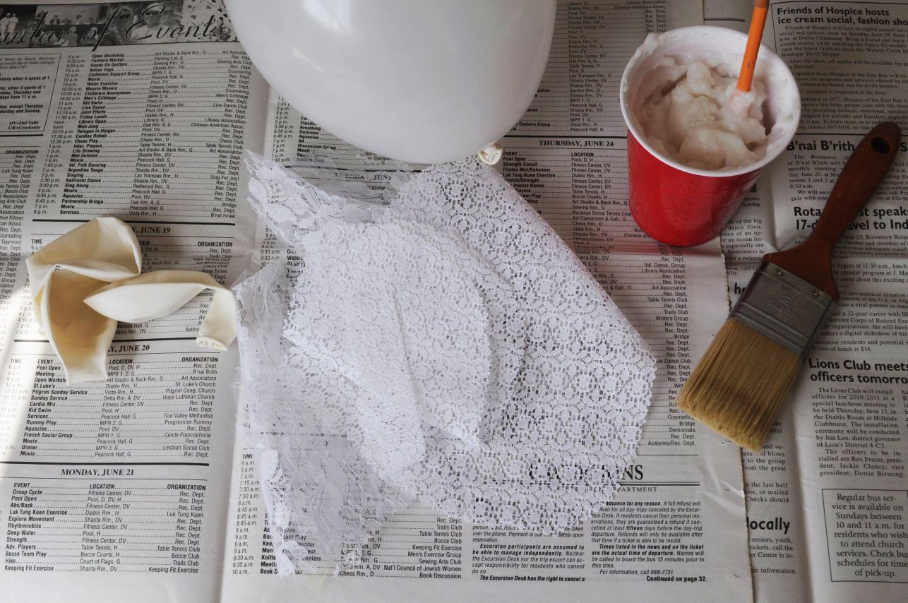 Lace Balloon Papier-mache : 3 Steps (with Pictures) - Instructables