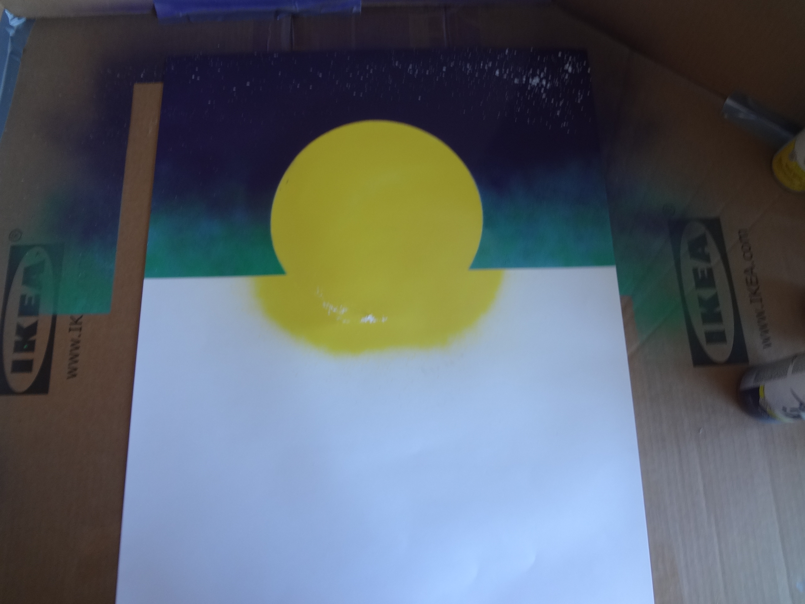 Spray-Paint Sunset : 14 Steps (with Pictures) - Instructables