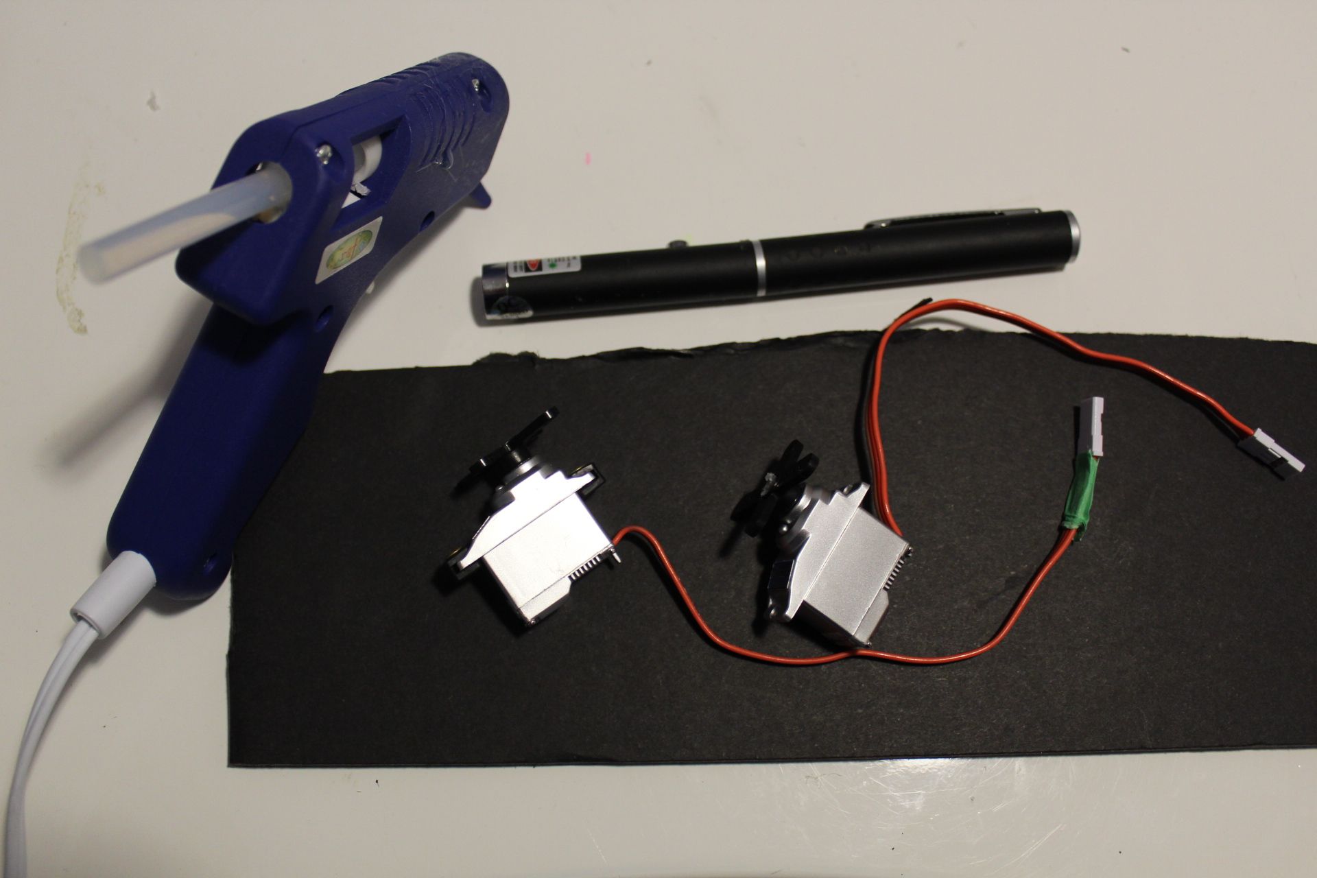 Laser Gauntlet With 2 Axis Gimbal : 9 Steps - Instructables