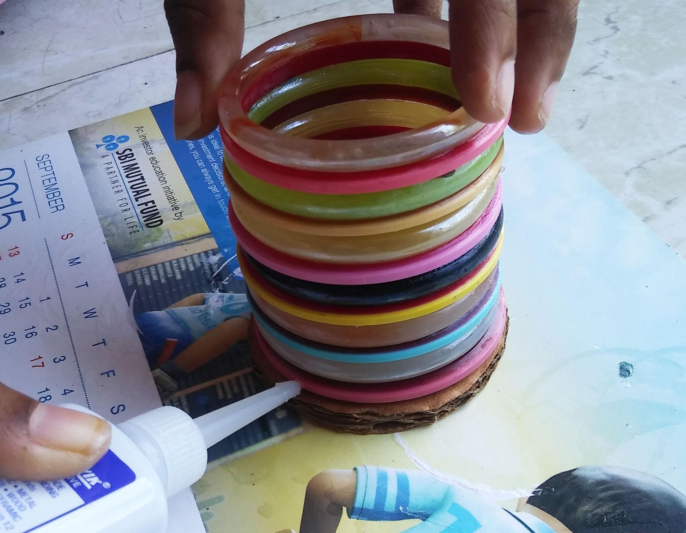 Glass Bangle Pen Stand - Instructables