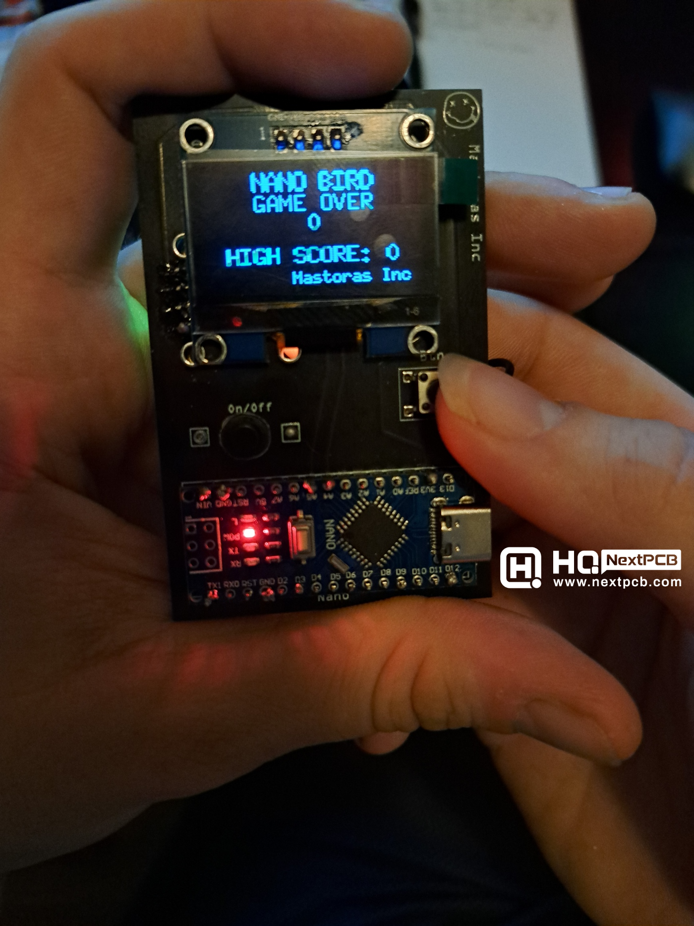 Single-Button Game Console With Arduino and PCB : 6 Steps (with ...