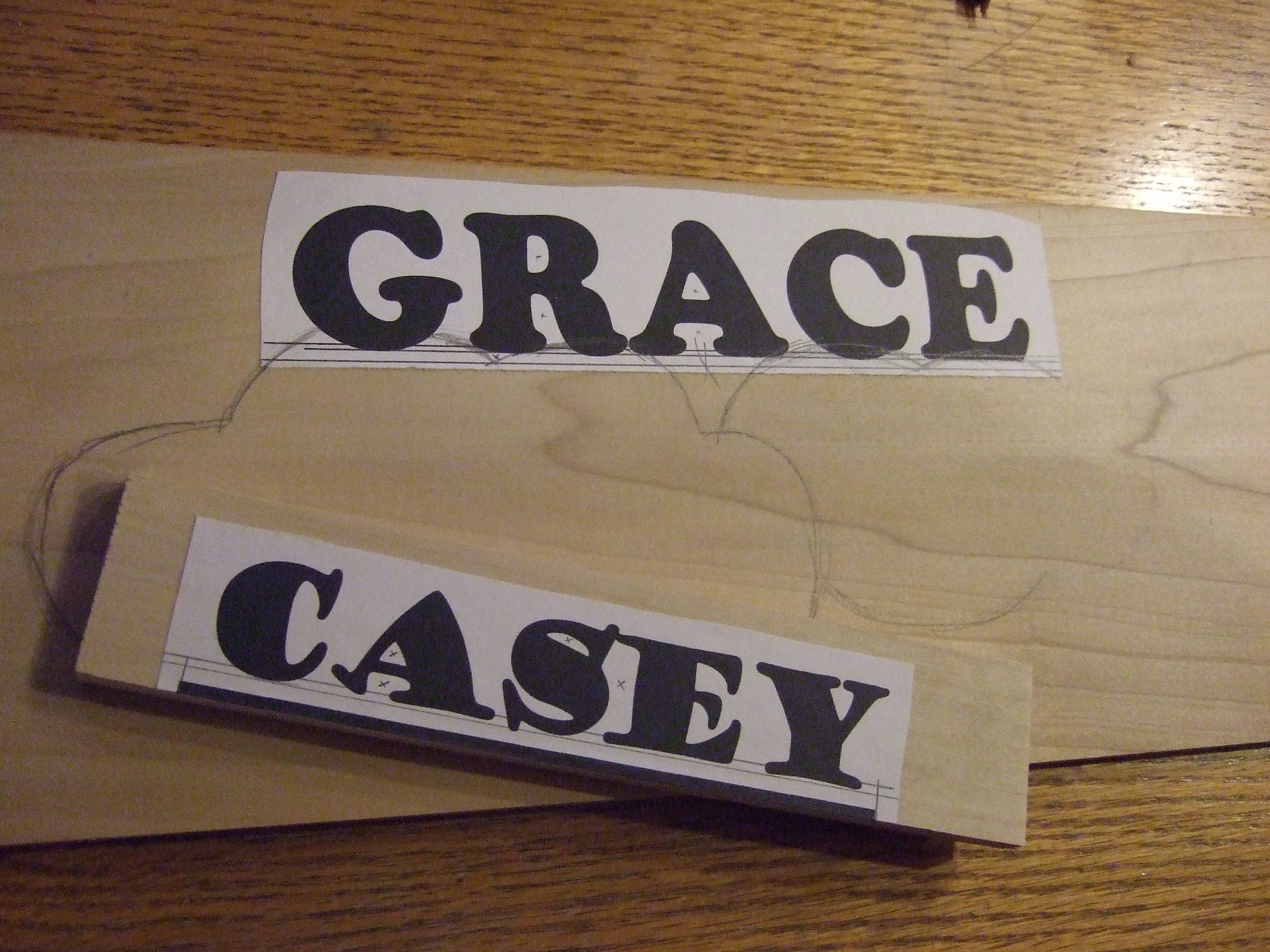 Creating Wooden Name Signs : 8 Steps (with Pictures) - Instructables