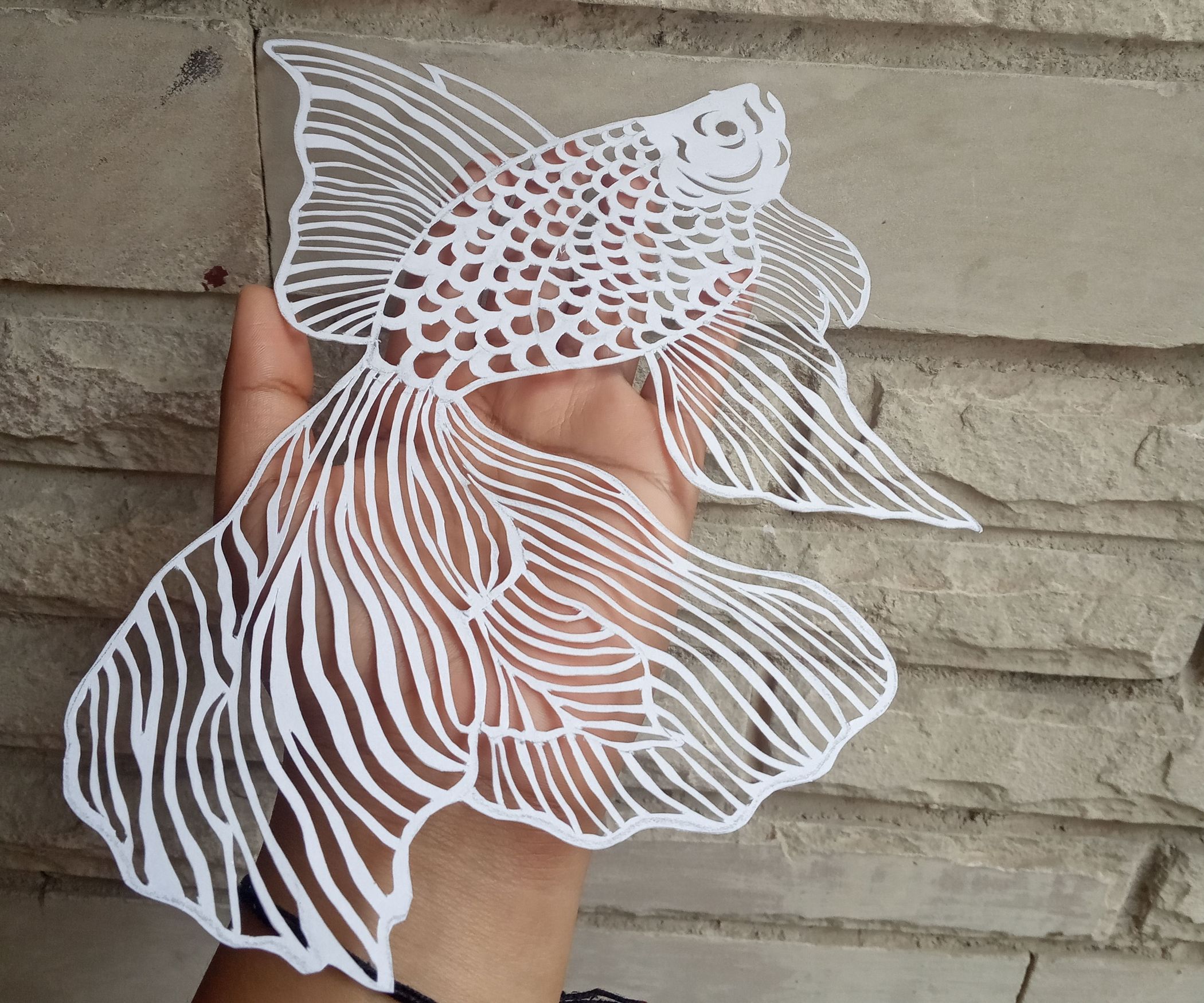 PaperCut- Fish : 3 Steps (with Pictures) - Instructables