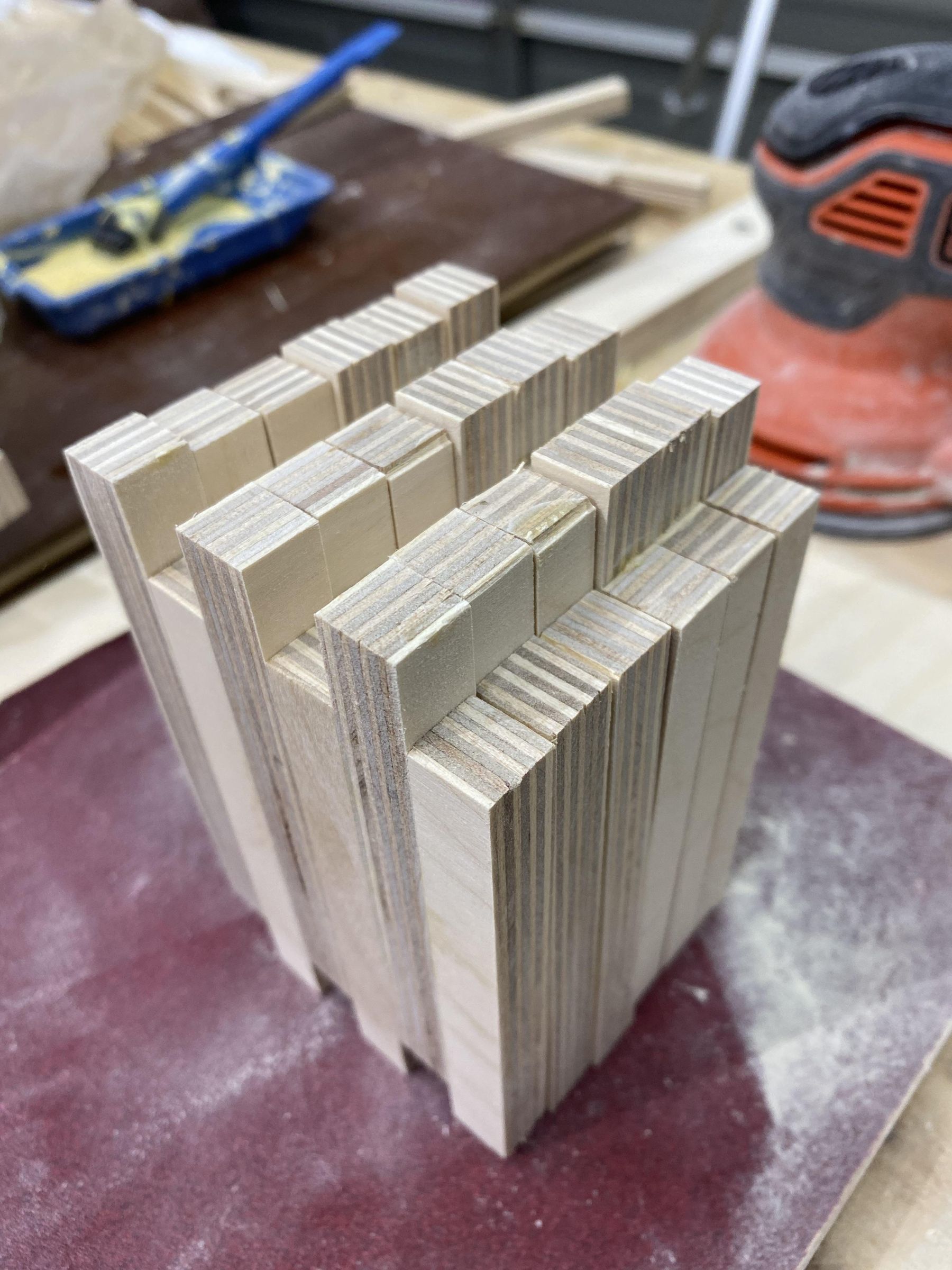 Patterned Plywood Boxes With No Jig Box Joints : 8 Steps (with Pictures ...