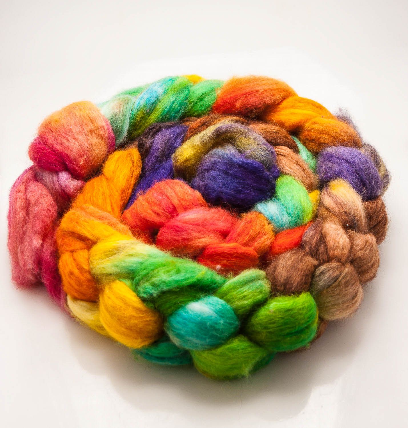 Hand Painted Roving