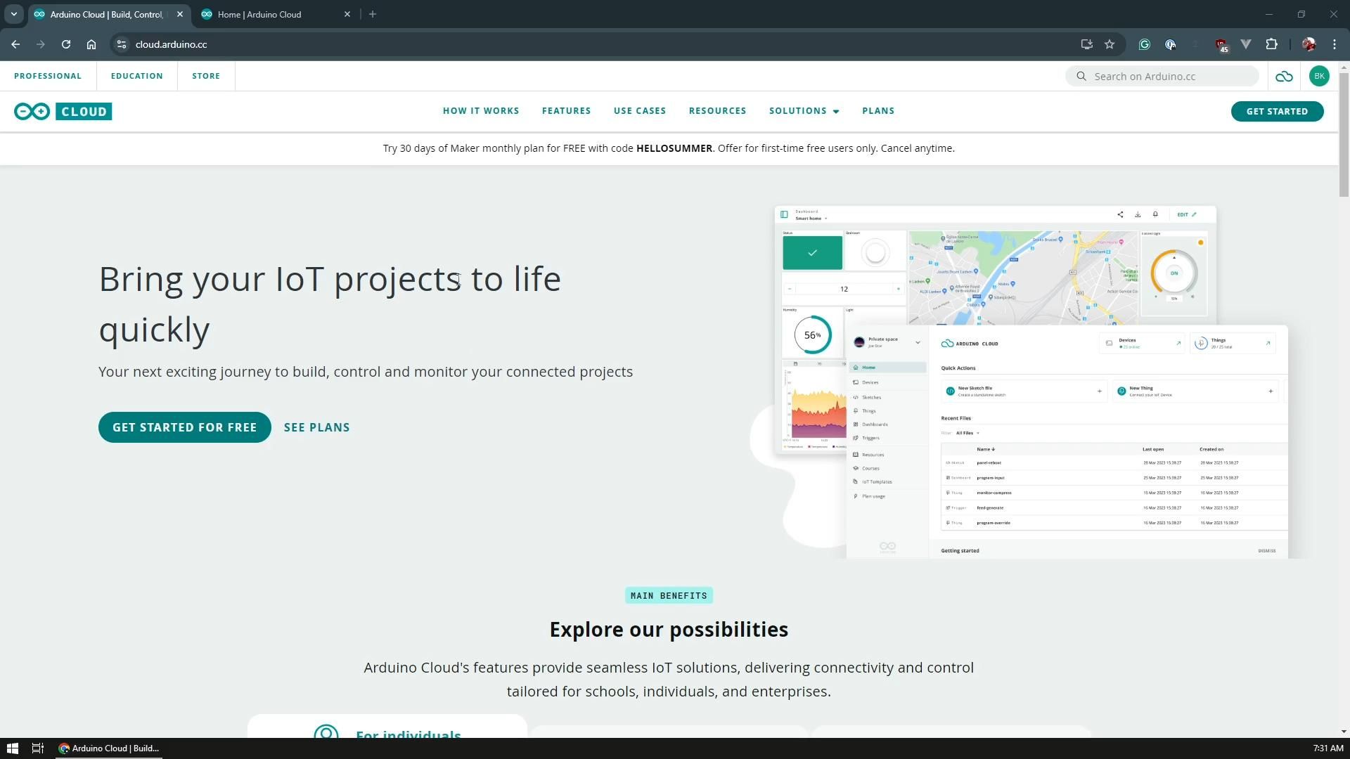 Voice Controlled LED With ESP32, Arduino Cloud and Google Assistant : 4 ...