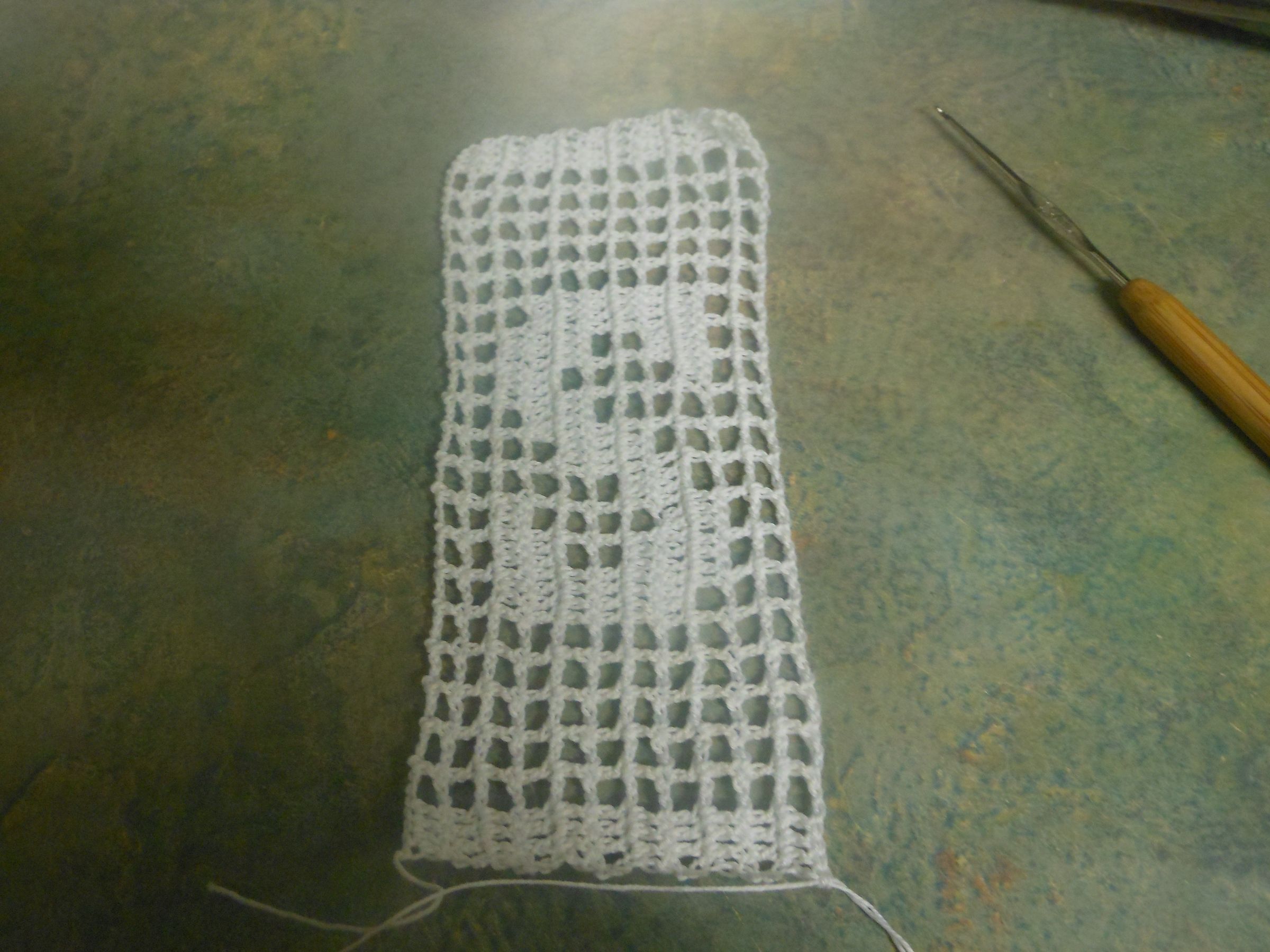 Filet Crochet Name Doily : 12 Steps (with Pictures) - Instructables