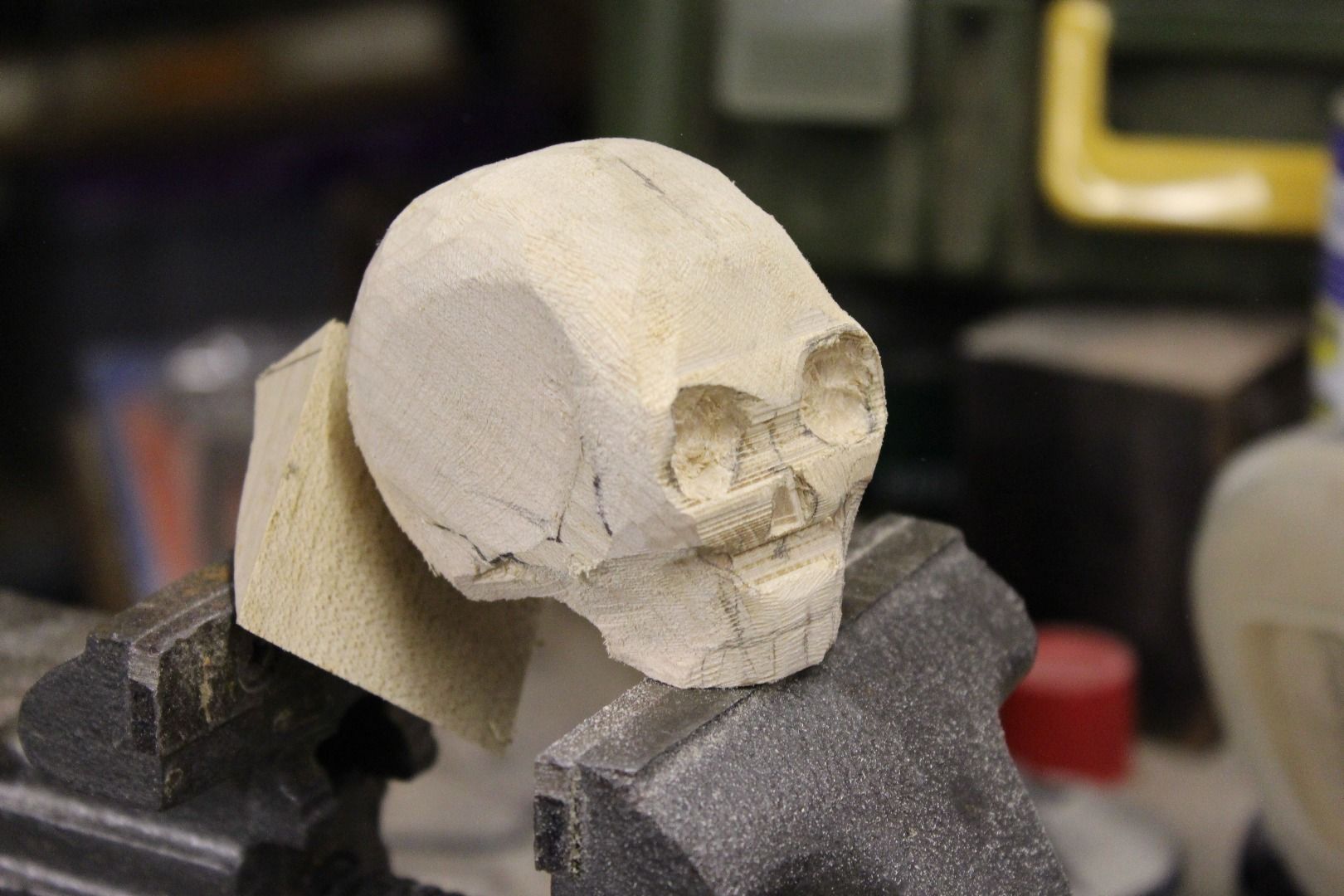 Wooden Carved Skull : 9 Steps (with Pictures) - Instructables