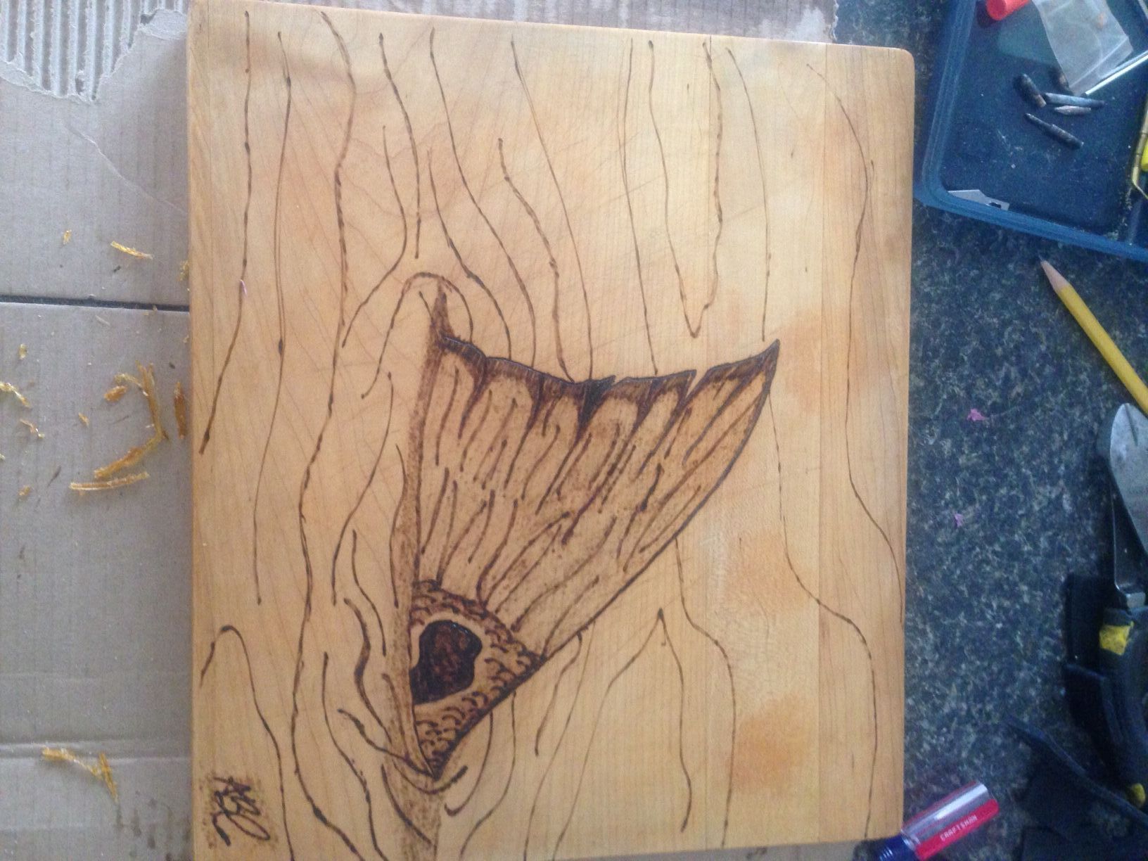 Pyrography Wood Burning: Fish : 3 Steps - Instructables