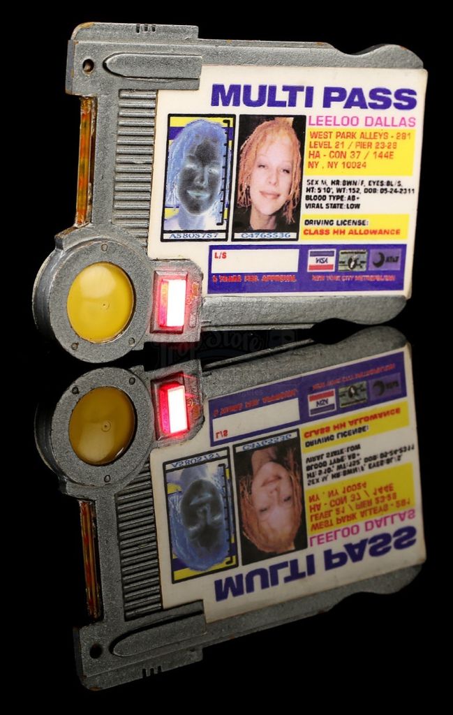 Milla Jovovich Fifth Element Multipass