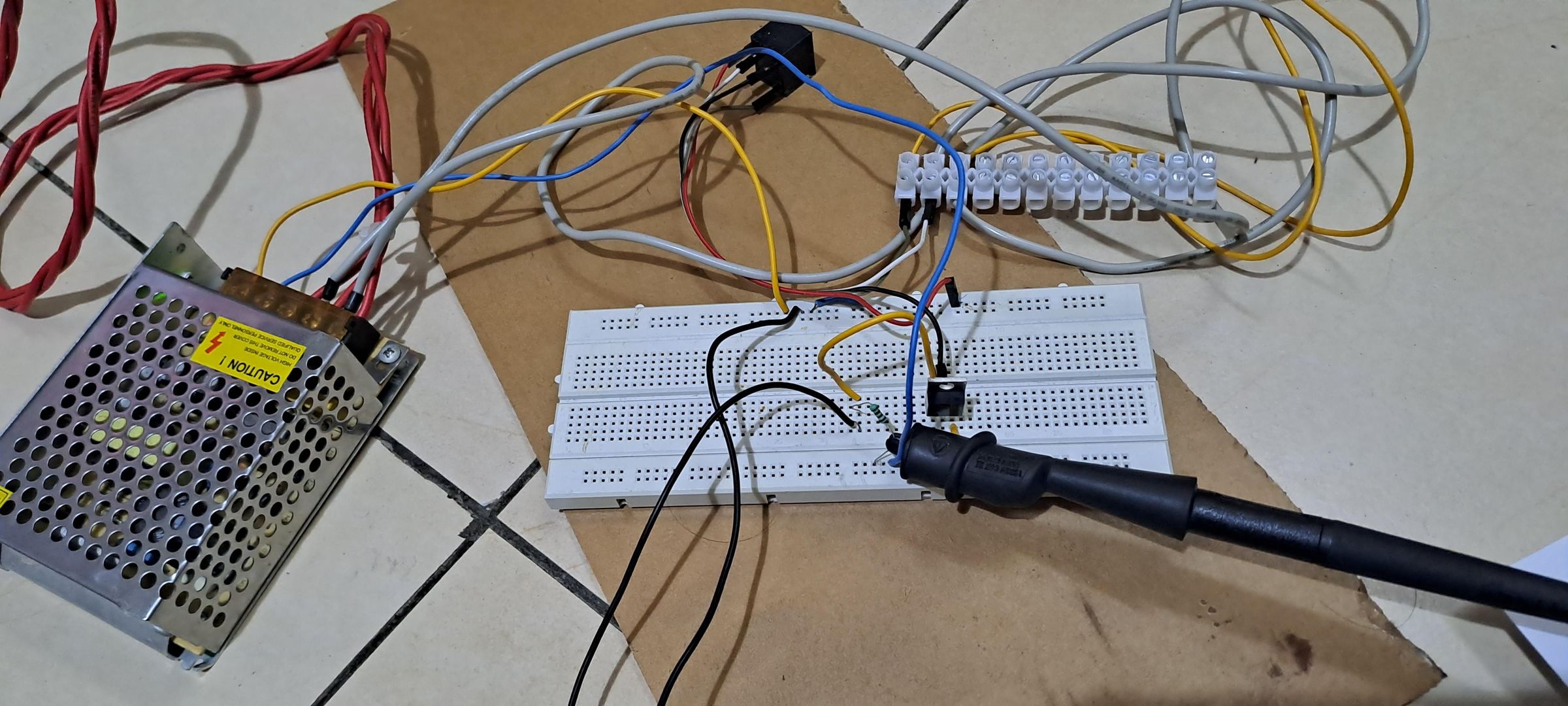 Simple Circuit With One Mosfet to Control Lamp Using Proximity Switch ...