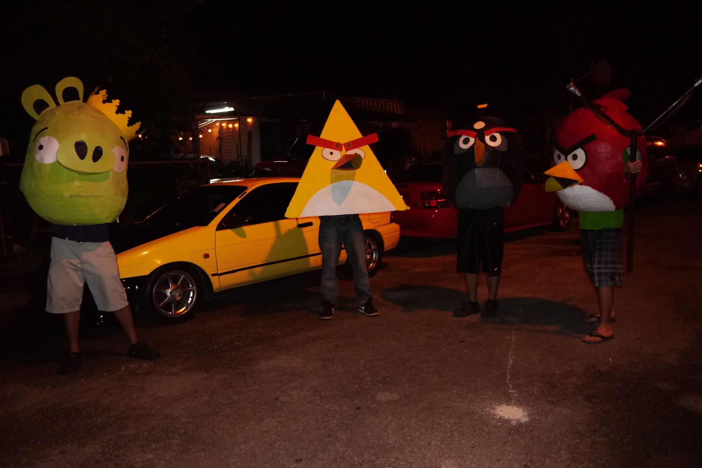 Paper Mache Angry Birds Costume! - Instructables