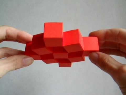 How to Make an Origami Sonobe Moving Cube! - Instructables