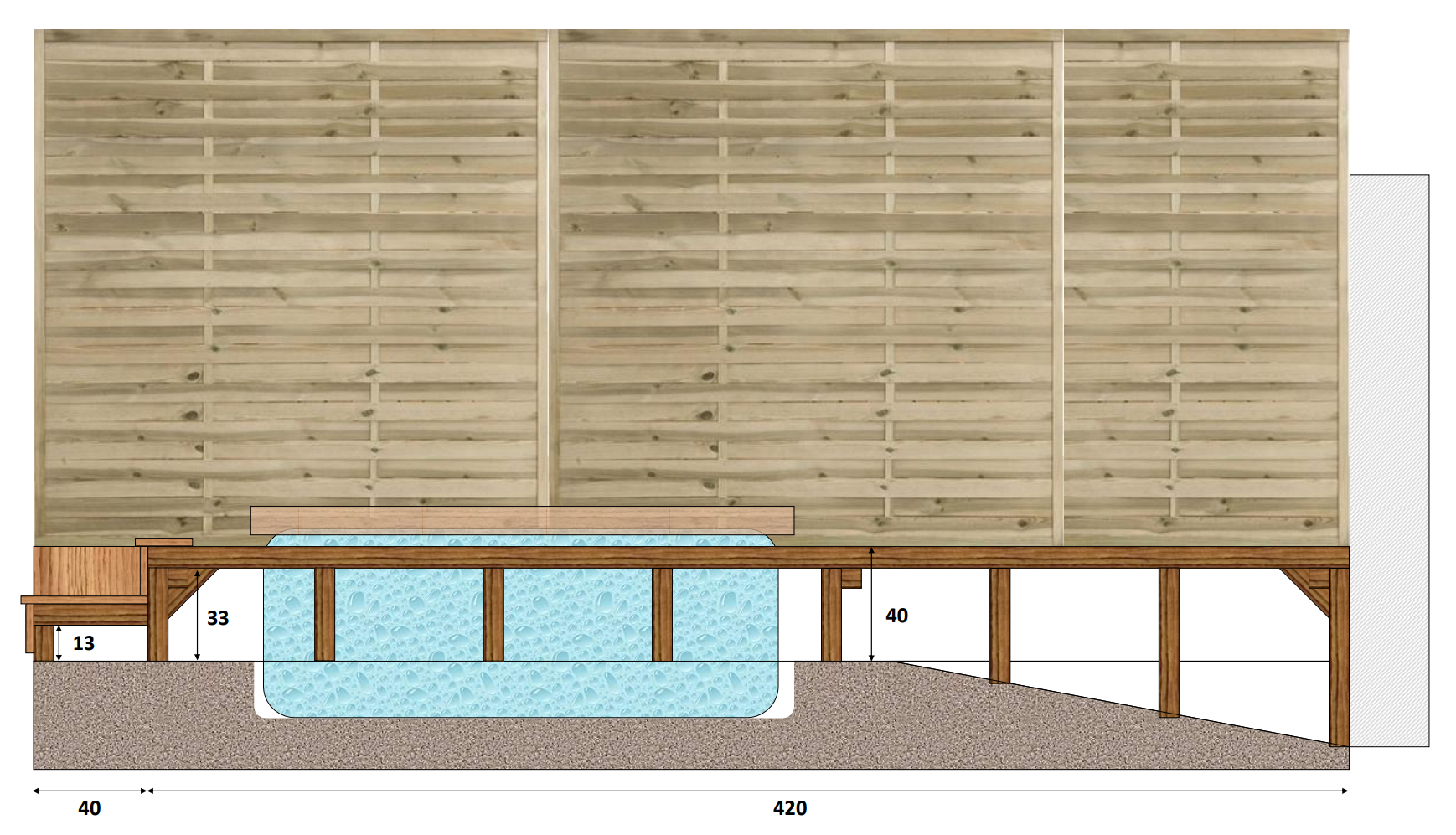 Make a Floating Deck for an Inflatable SPA, With a Motorized Cover ...