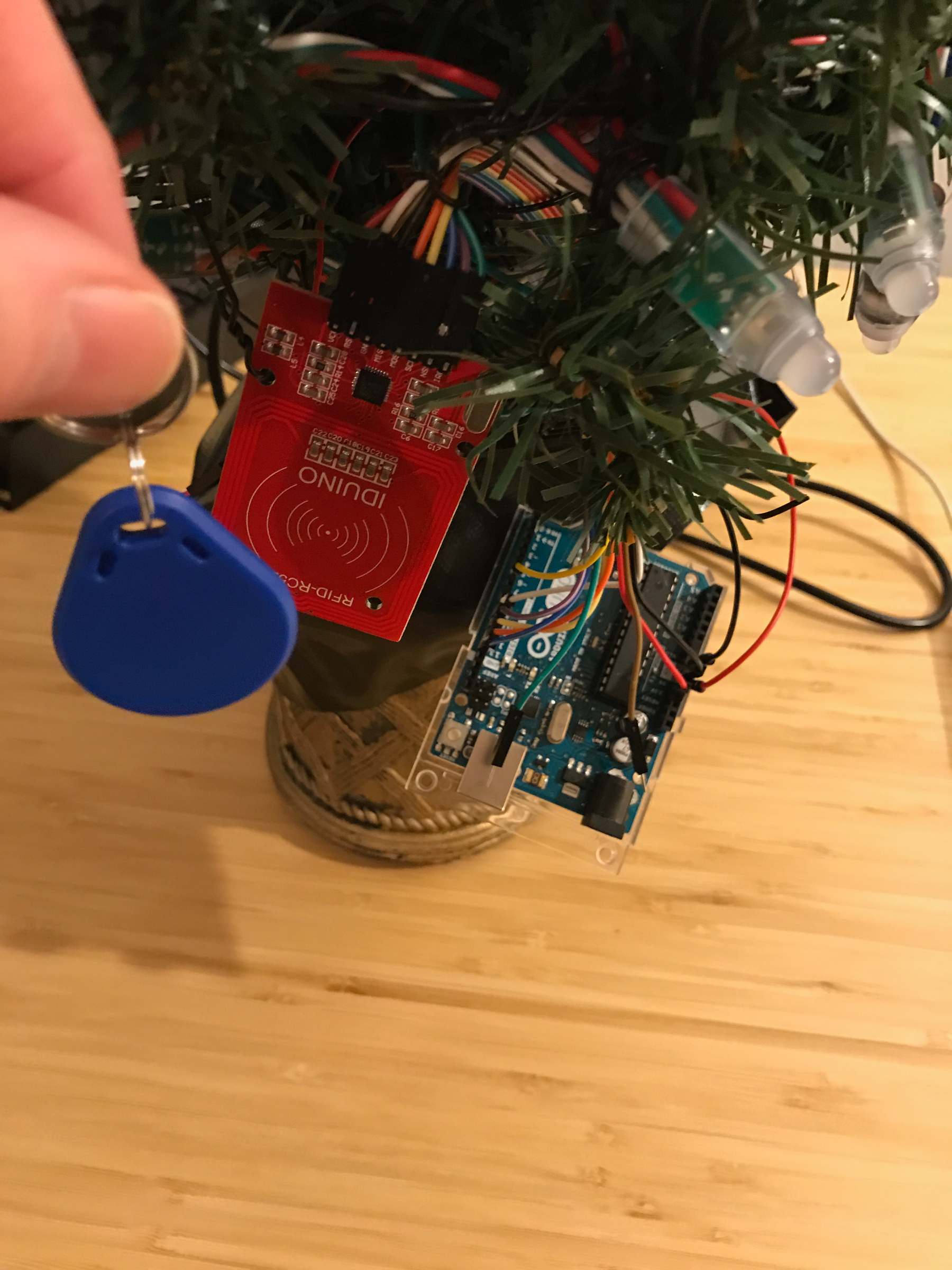 Arduino Controlled Message in a Christmas Tree : 13 Steps (with ...