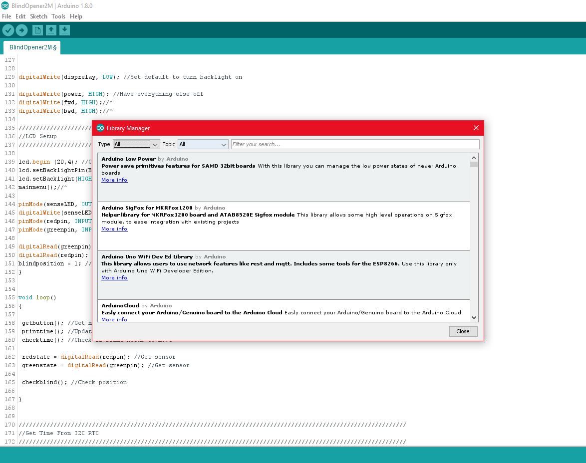Programmable Automatic Blind Opener : 53 Steps (with Pictures ...