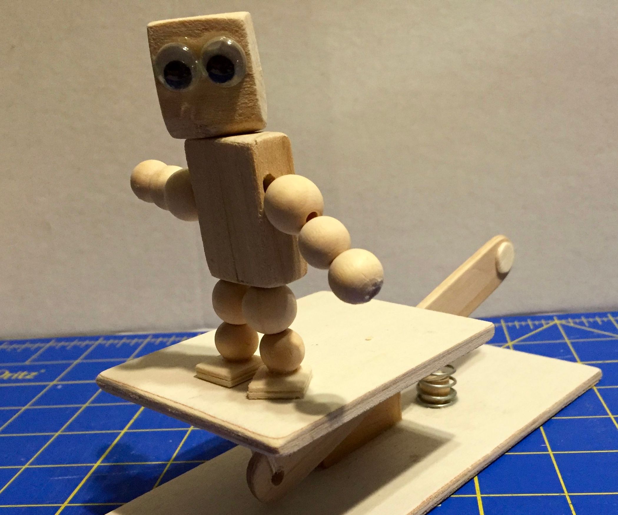 Bust-a-move Bot Push Puppet : 3 Steps (with Pictures) - Instructables