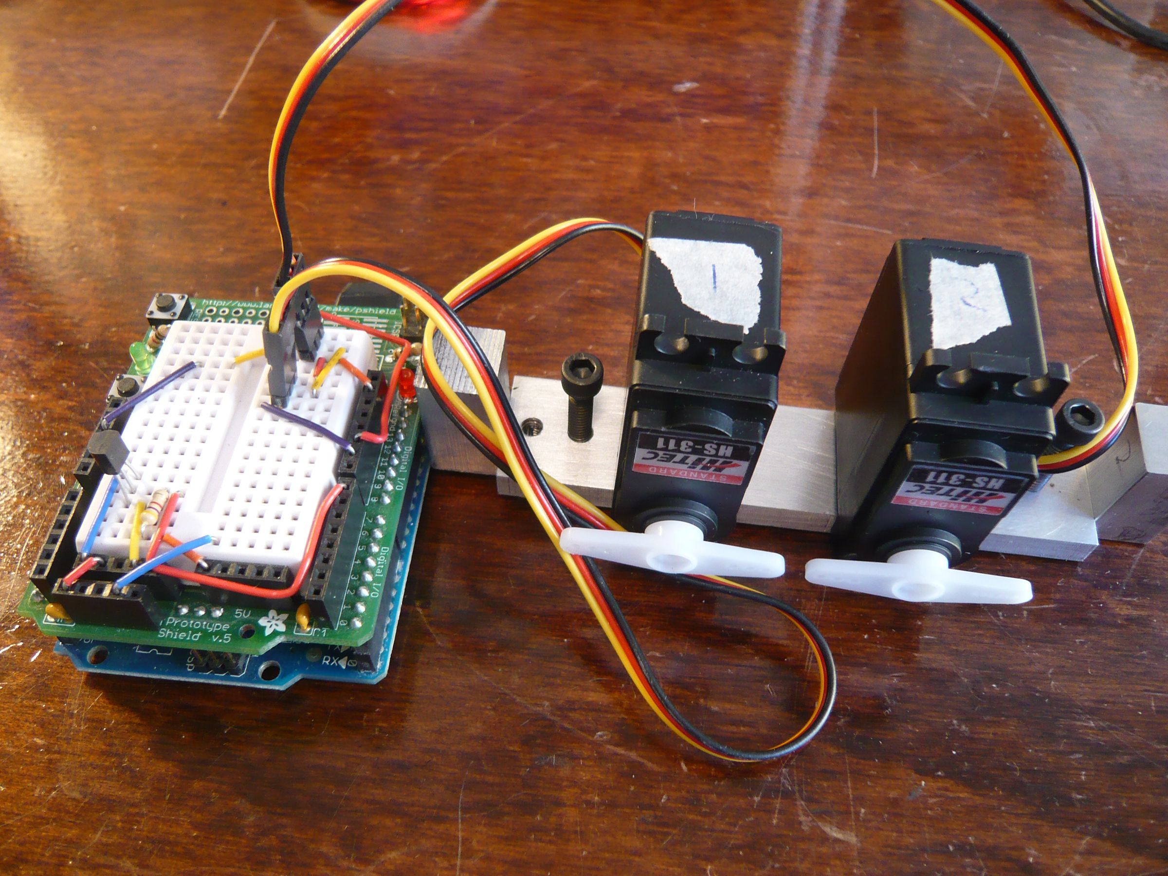 Arduino HVAC Servo Thermostat/Controller : 5 Steps (with Pictures ...