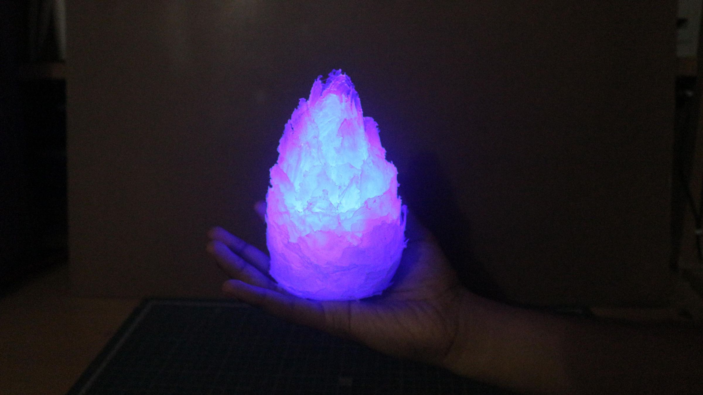 DIY Blue Fireball Using Hot Glue : 11 Steps (with Pictures) - Instructables