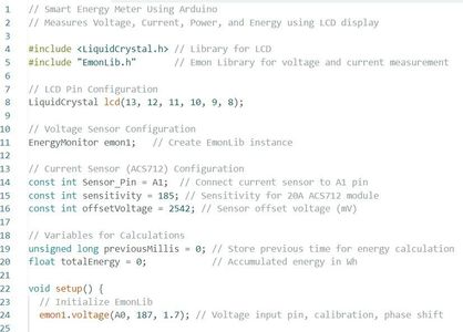 Smart Enery Meter (AC Current) on Proteus : 6 Steps - Instructables