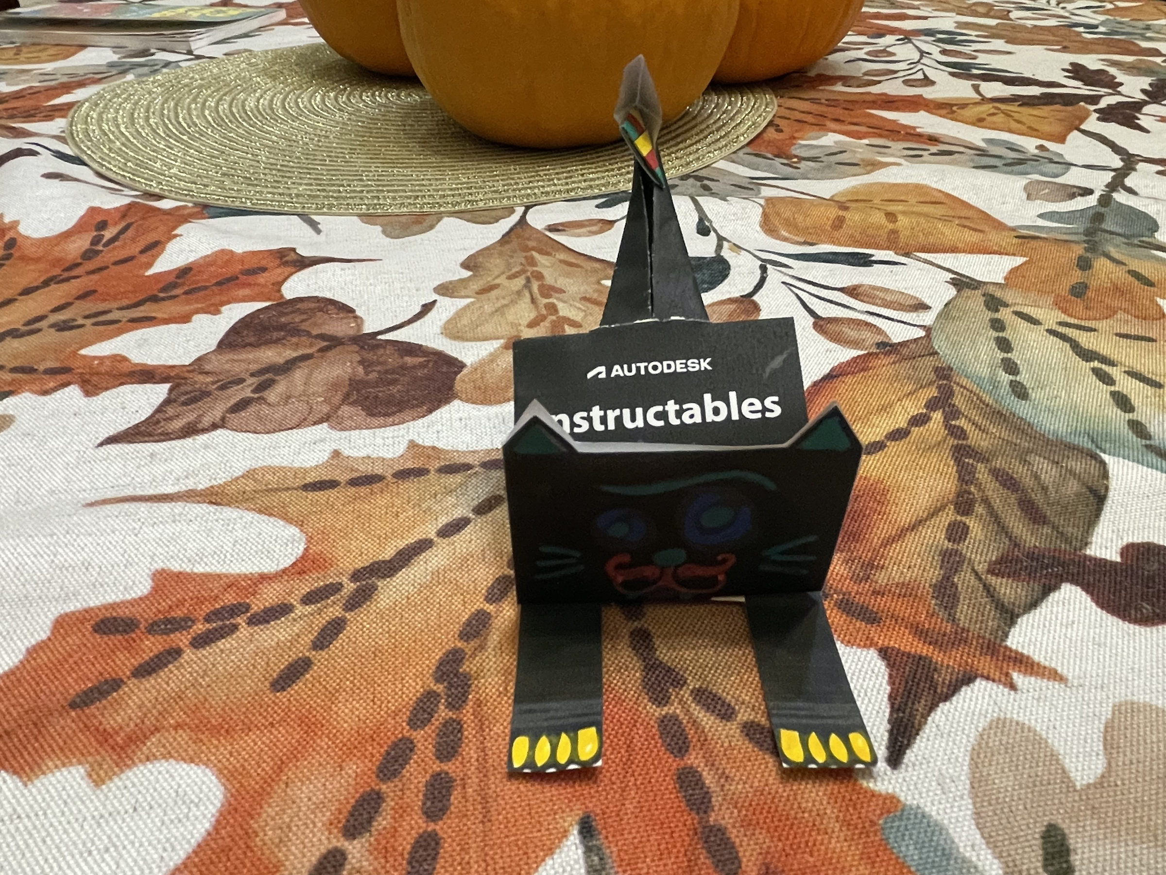 Free Halloween Black Cat-A-Pult Papercraft : 8 Steps (with Pictures ...