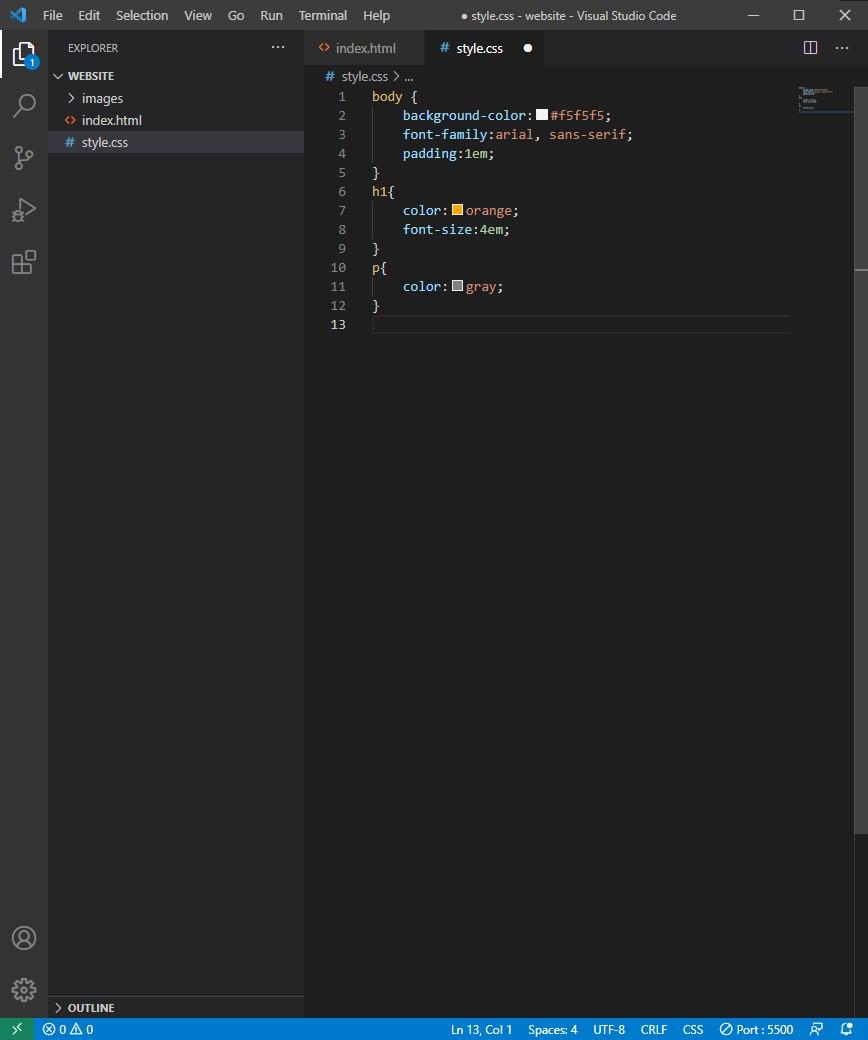 Creating a Simple Webpage Using HTML and CSS : 8 Steps (with Pictures ...