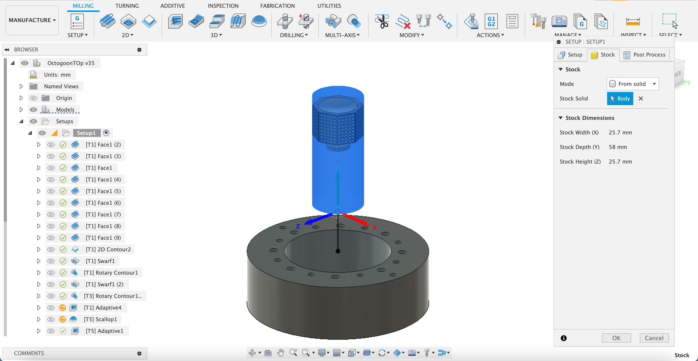 5-Axis CNC Milled Knob Using Fusion 360 Manufacturing : 22 Steps (with ...