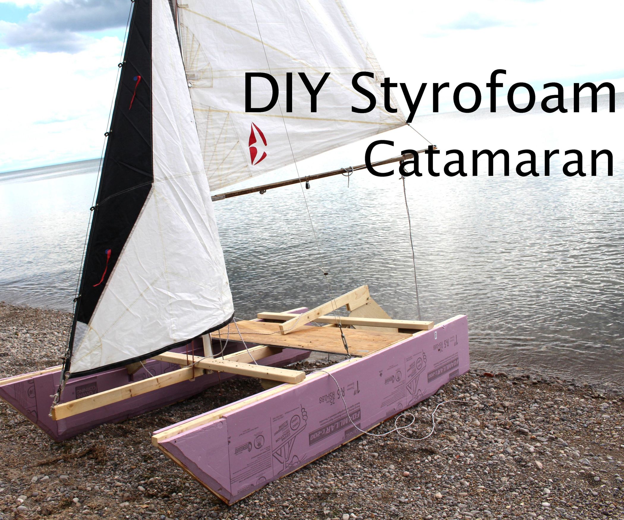 DIY Styrofoam Catamaran : 11 Steps (with Pictures) - Instructables