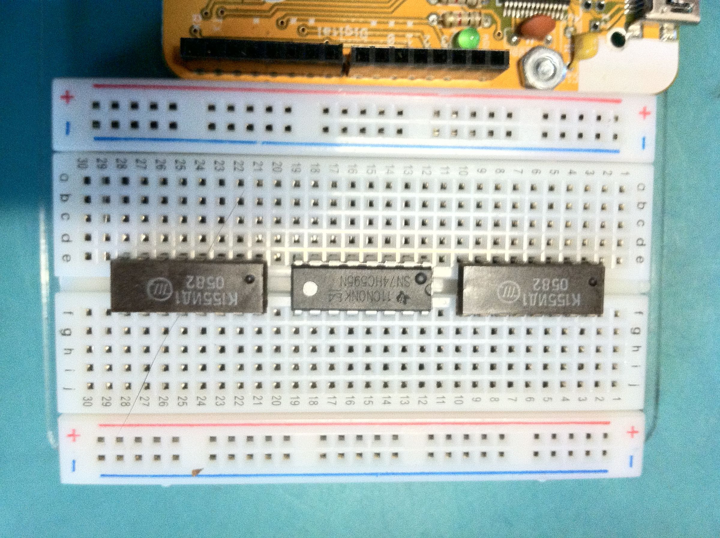Driving Two Nixie Tubes With an Arduino Via a Shift Register and Two SN74141s. : 9 Steps (with ...