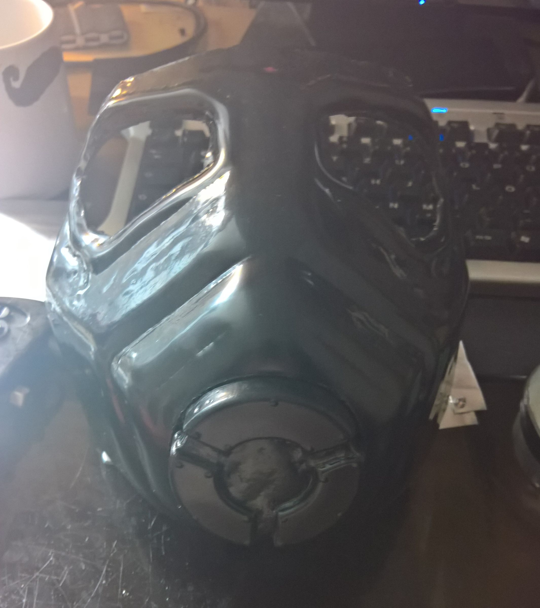 Vakuumforming a NCR Ranger Mask : 5 Steps (with Pictures) - Instructables