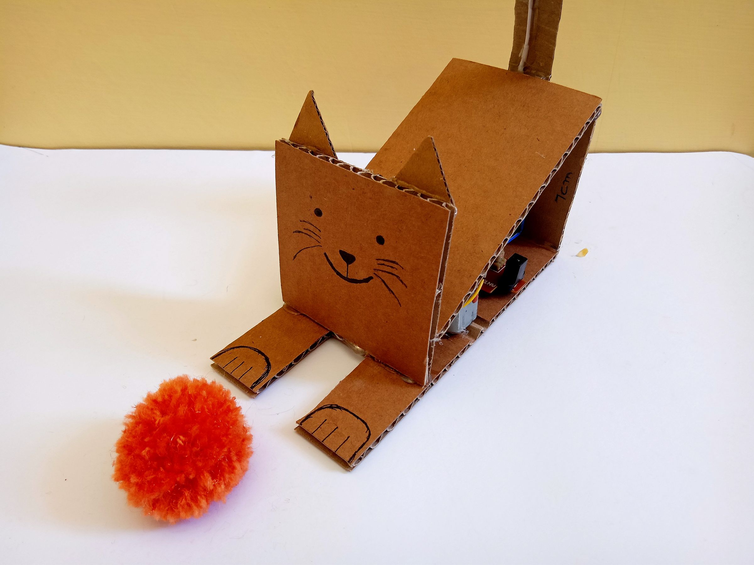 RC Cardboard Cat : 8 Steps (with Pictures) - Instructables